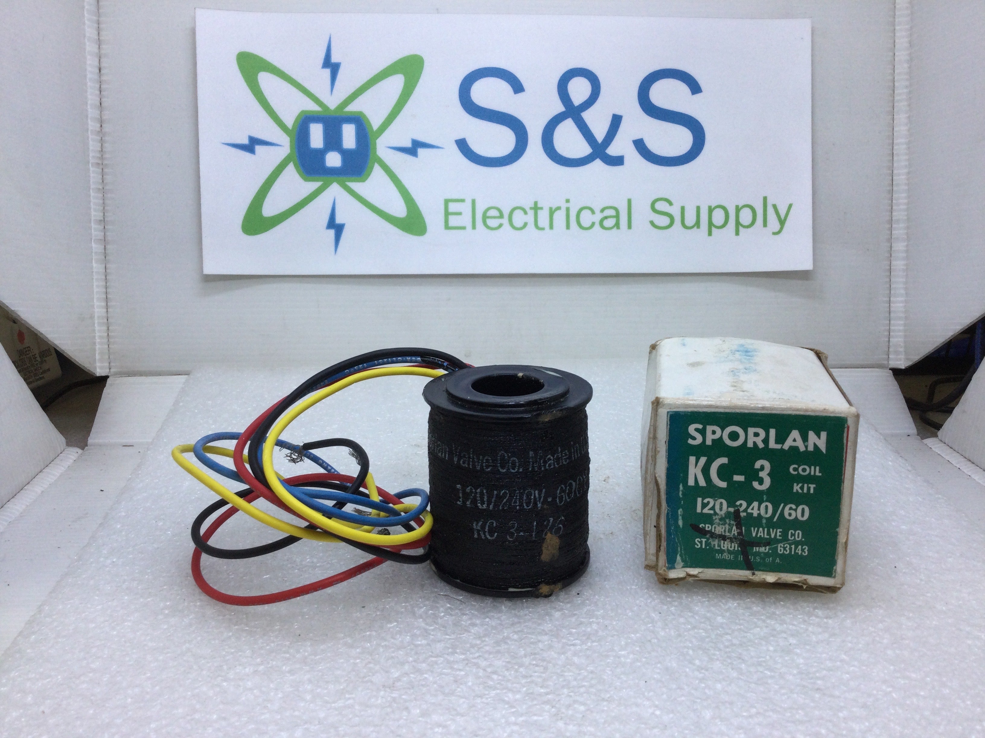 Sporlan Valve Co. KC-3 Coil Kit 120/240C 60CY 50/60Hz