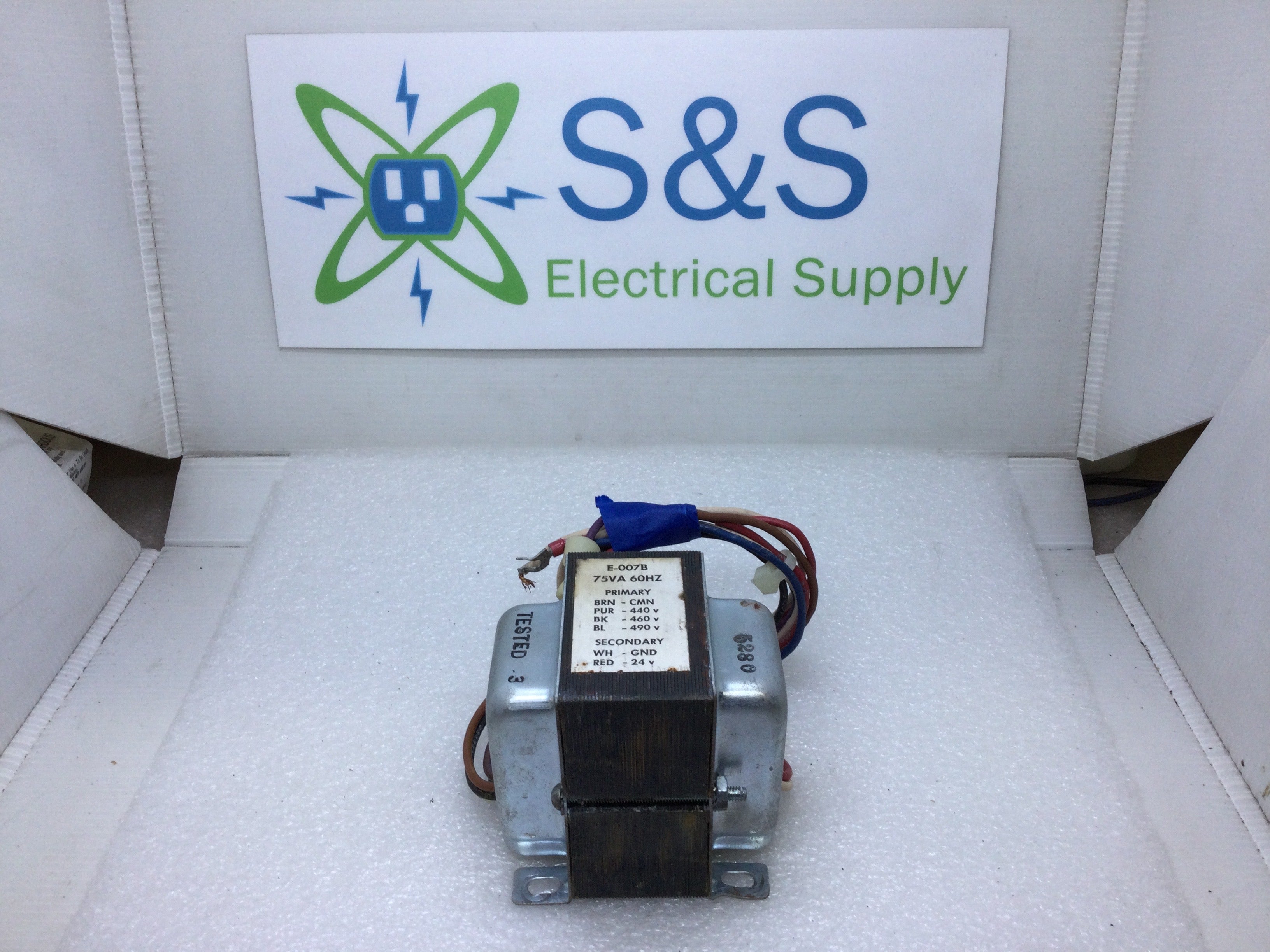 Lion Electronics E-007B Liebert Power Transformer 75VA 60Hz