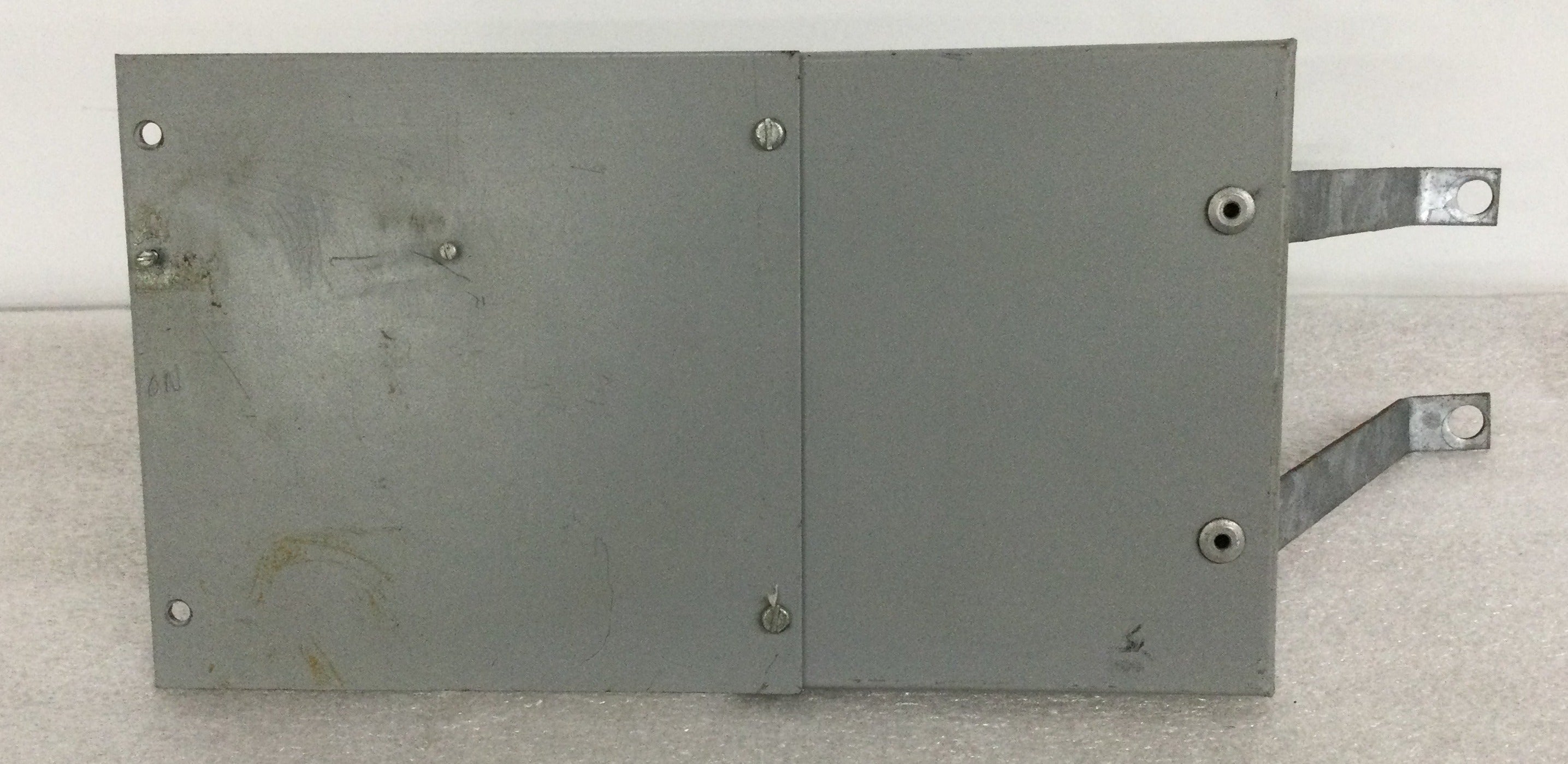 GE Filler Plate 9 3/4" x 5 1/2" with 2 angled riveted mounting bracket