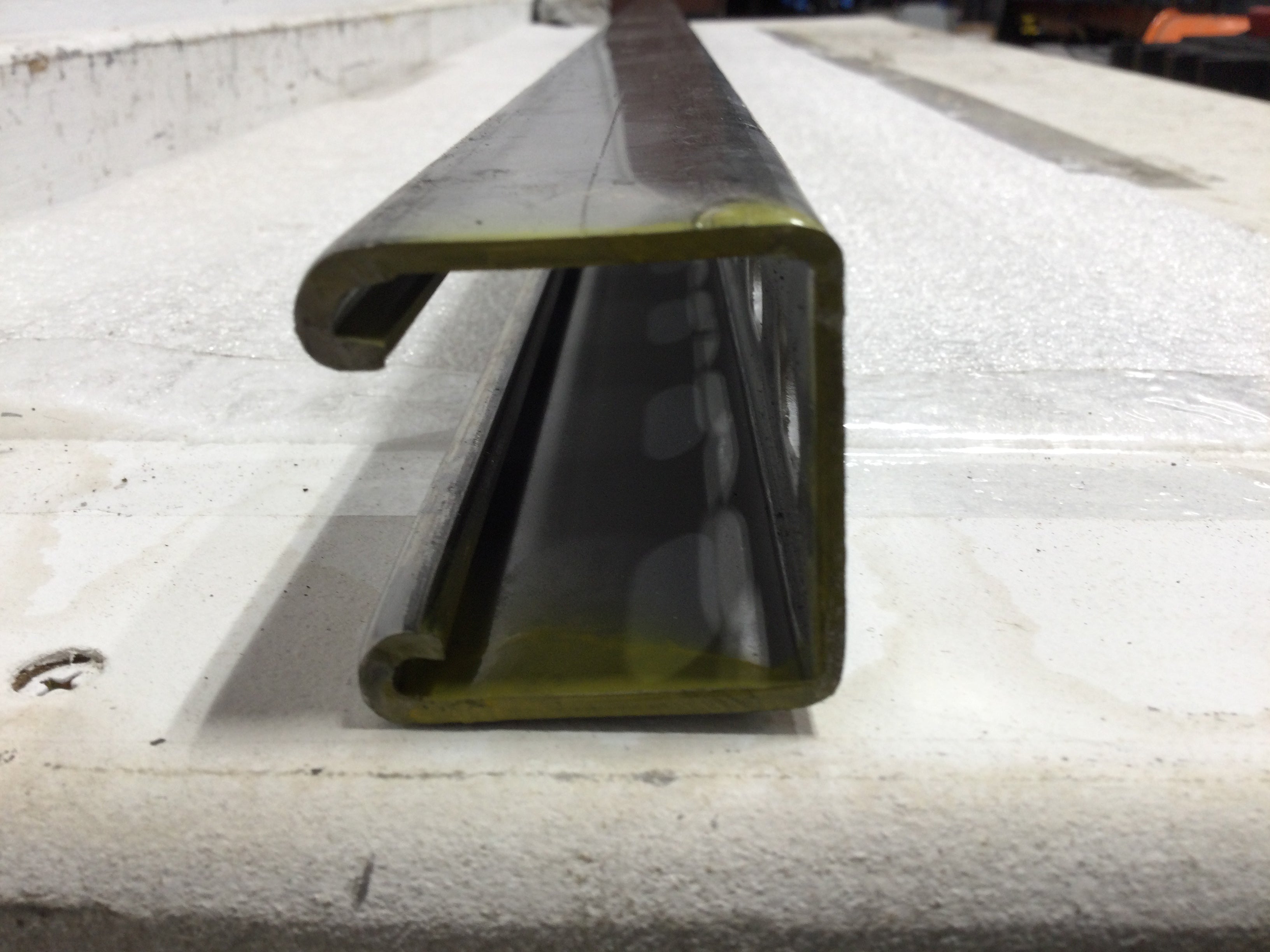 Stainless Steel Strut 1 5/8" x 1 5/8" x 120 x 12 With Slots, Unia Stru