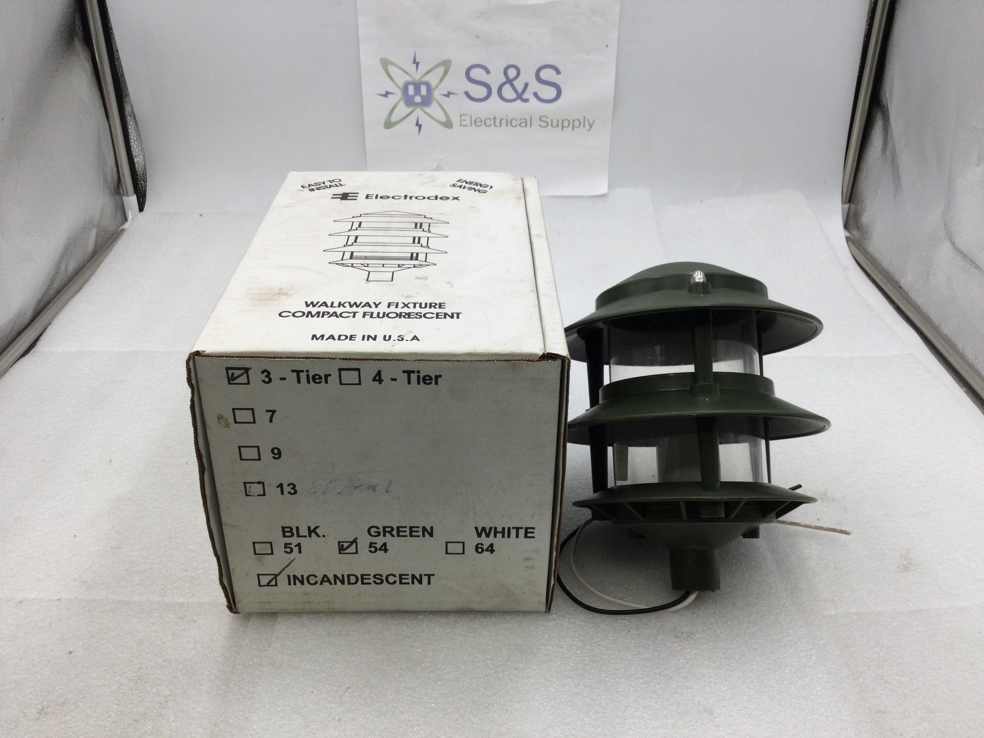 Electrodex 3 Tier Architectural Grade 120 VAC Walkway/Landscape Light