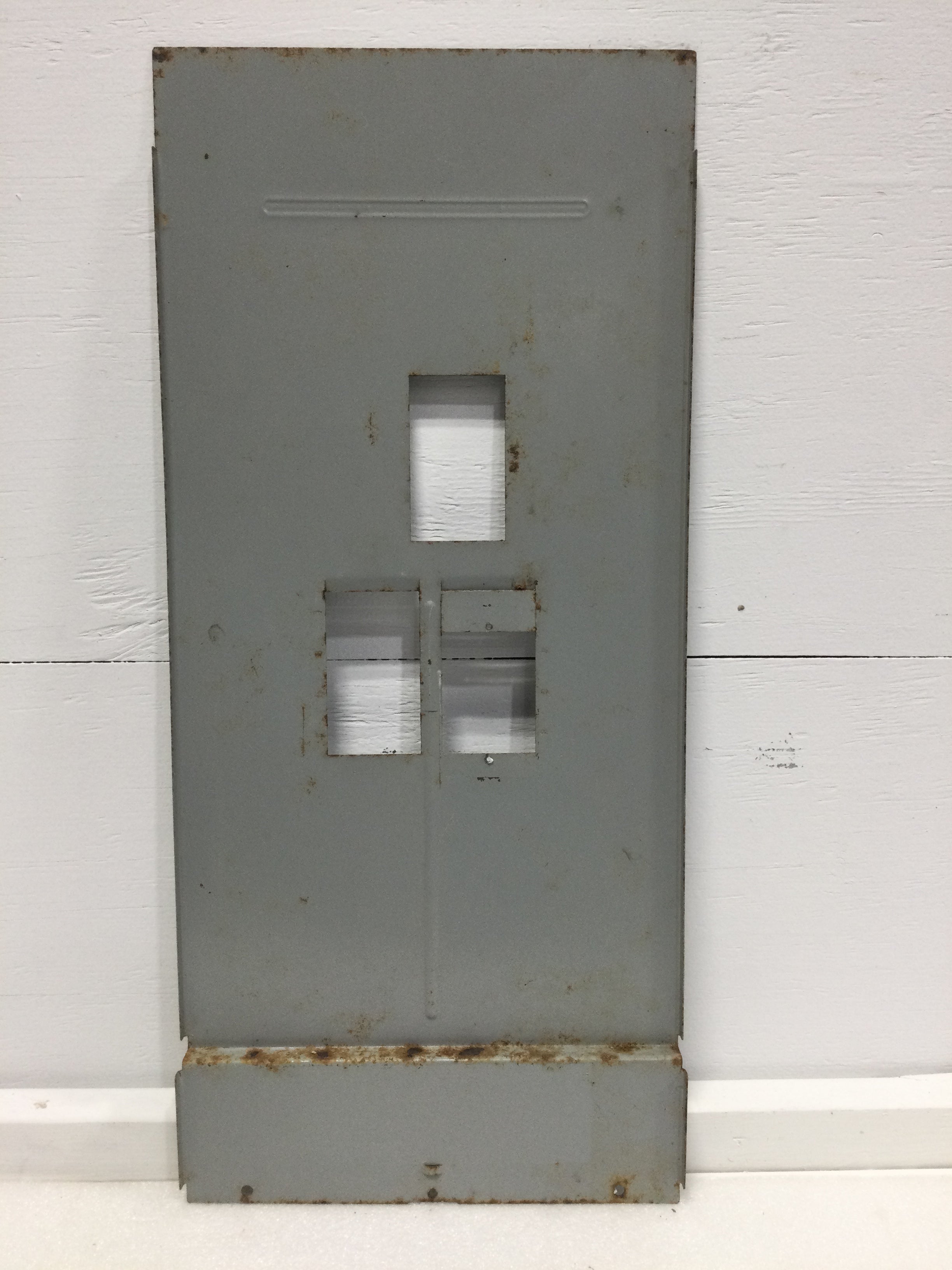 General Electric Dead Front Only with Main 8 Space 27 5/8" x 12 1/2"