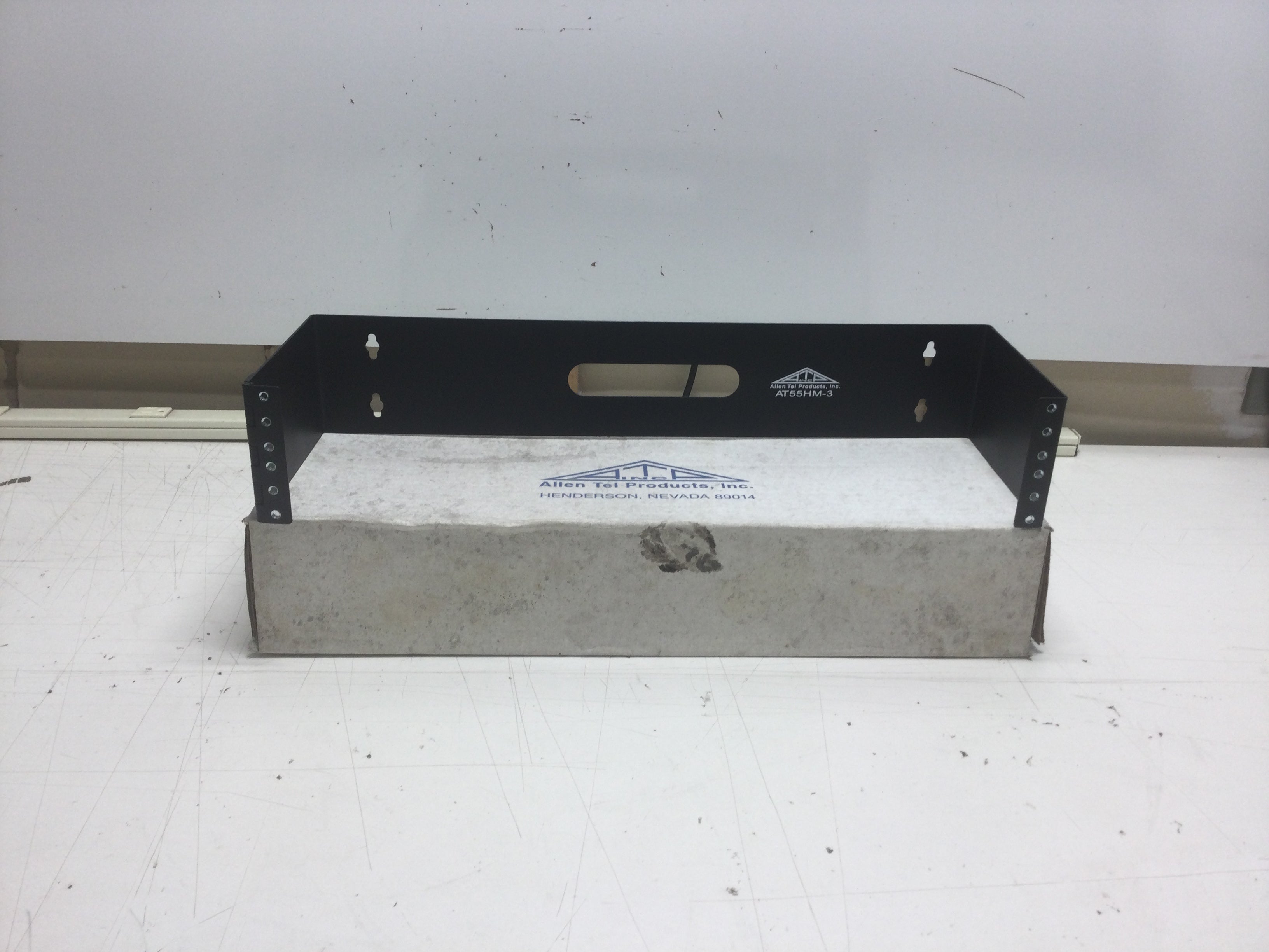 Allen Tel AT55HM-3 Hinged Wall Mount Bracket & Screws 2 Rack Units