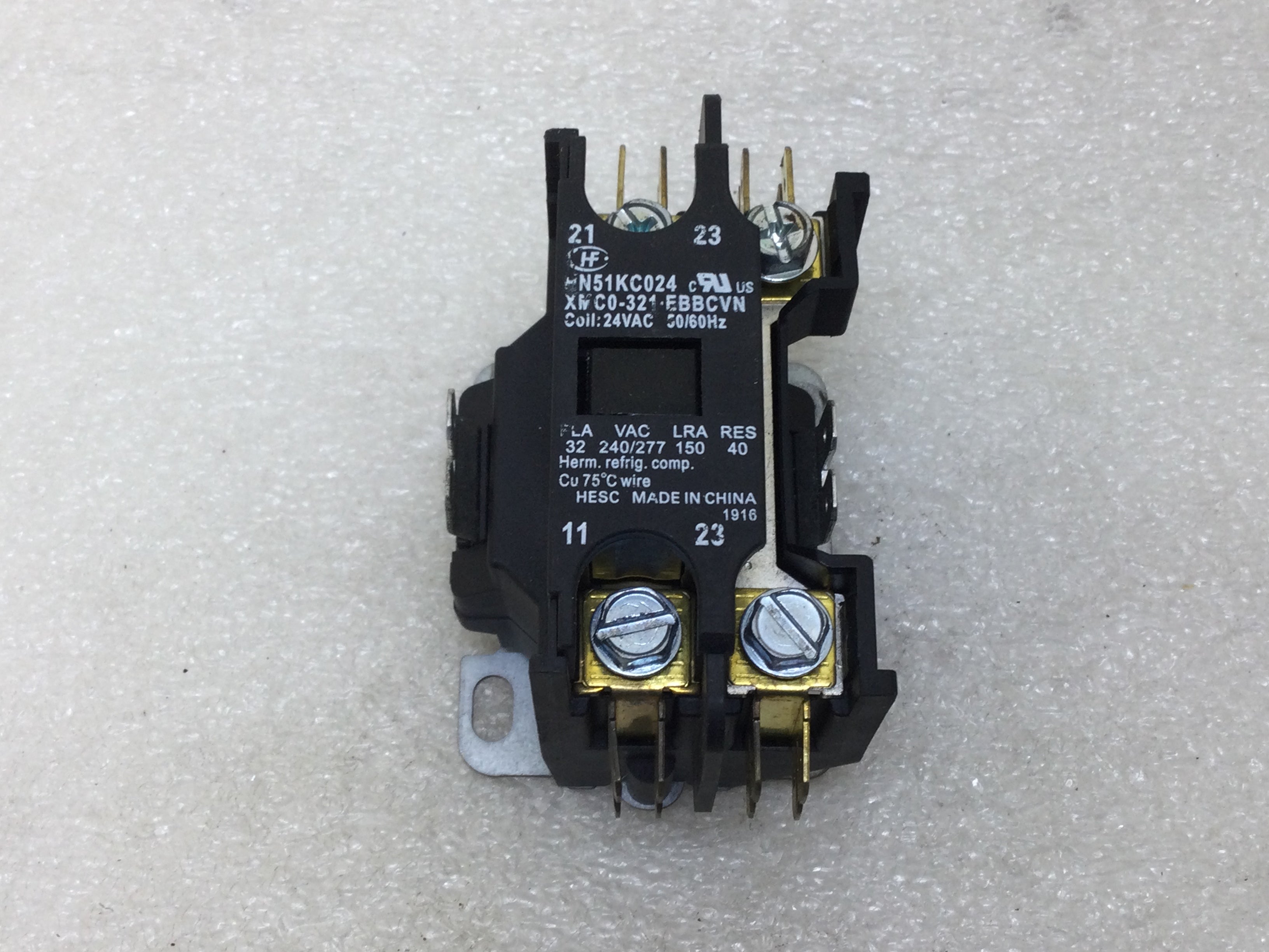 Homer XMC0-321-EBBCVN 32 Amp 2 Pole 240/277V Contactor w/ 24 VAC Coil