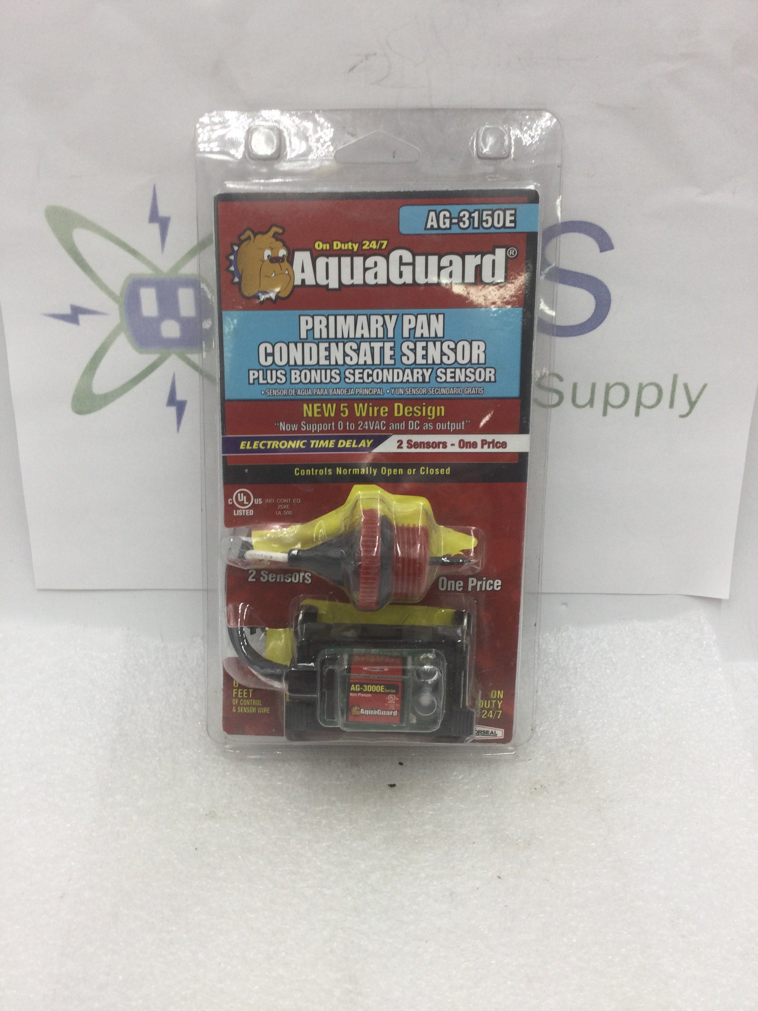 AquaGuard AG-3150E Primary Pan & Condensate Sensor Plus Bonus Secondar