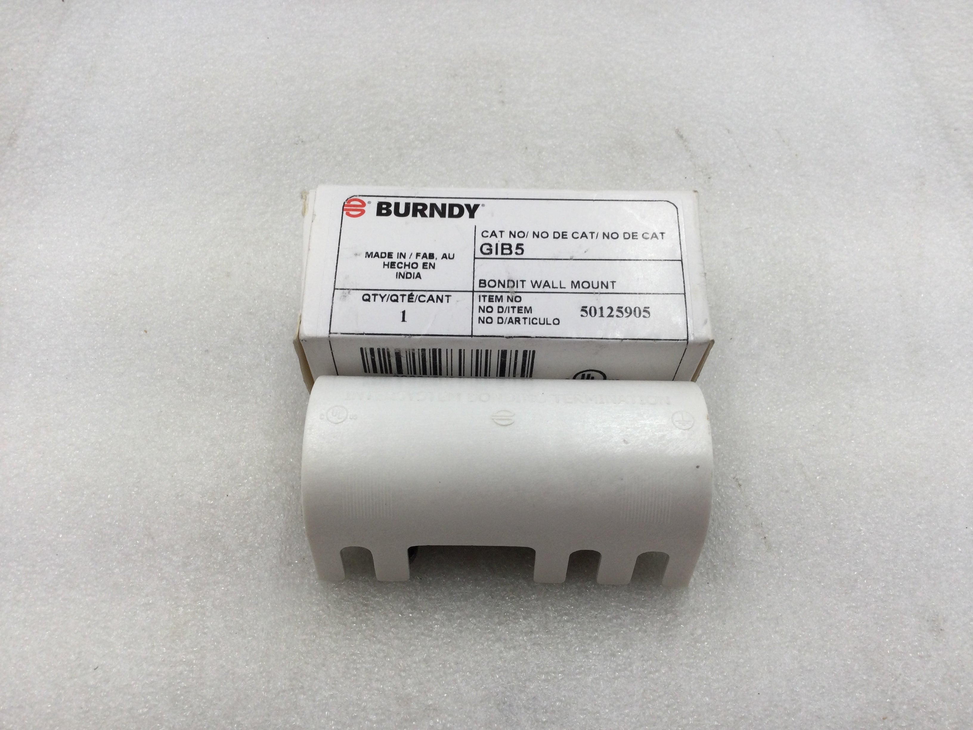 Burndy Bondit GIB5 Wall Mount Intersystem Bonding Terminal for #2 AWG