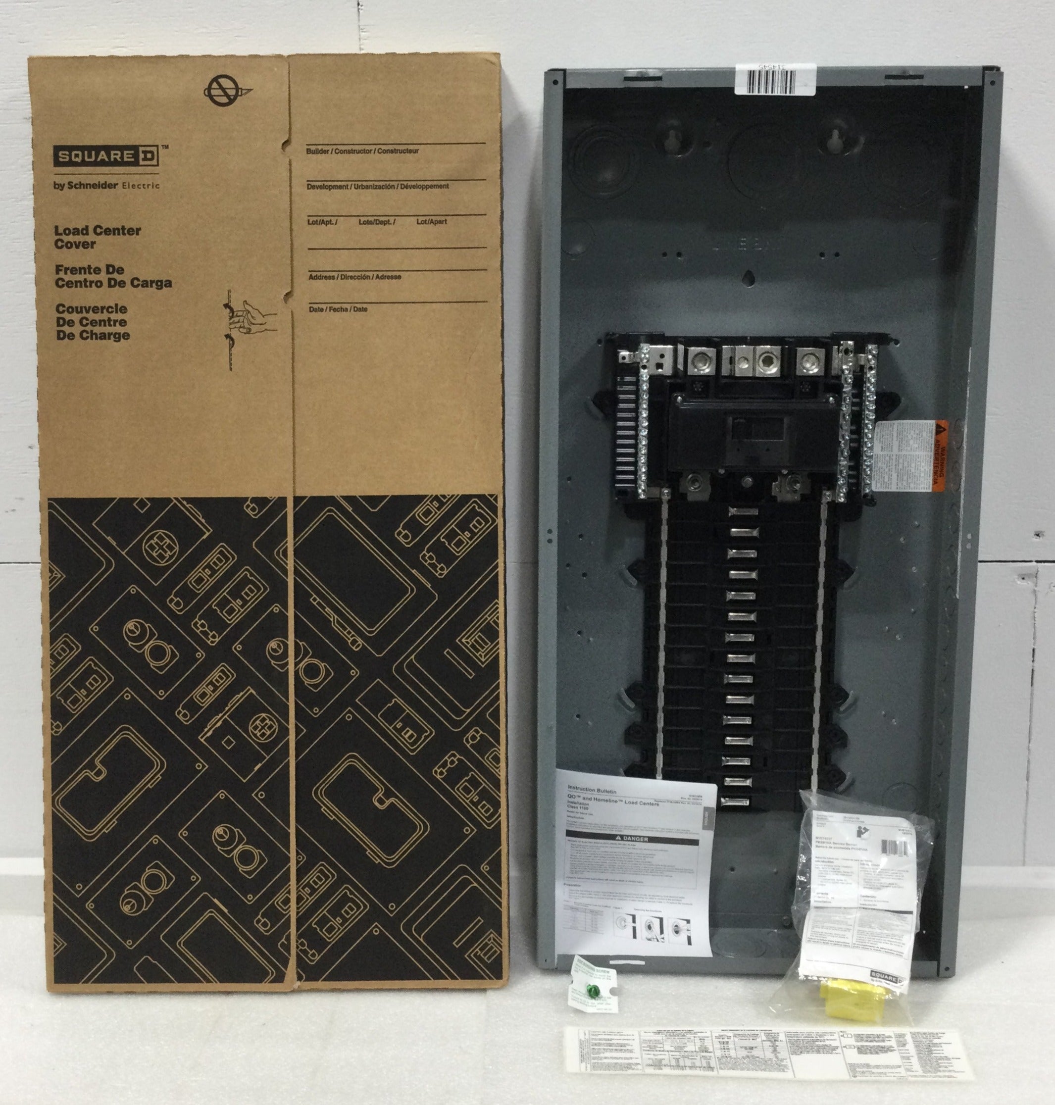 Square D QO30M150PC QO 150 Amp Main Breaker 30-Space 30-Circuit Conver