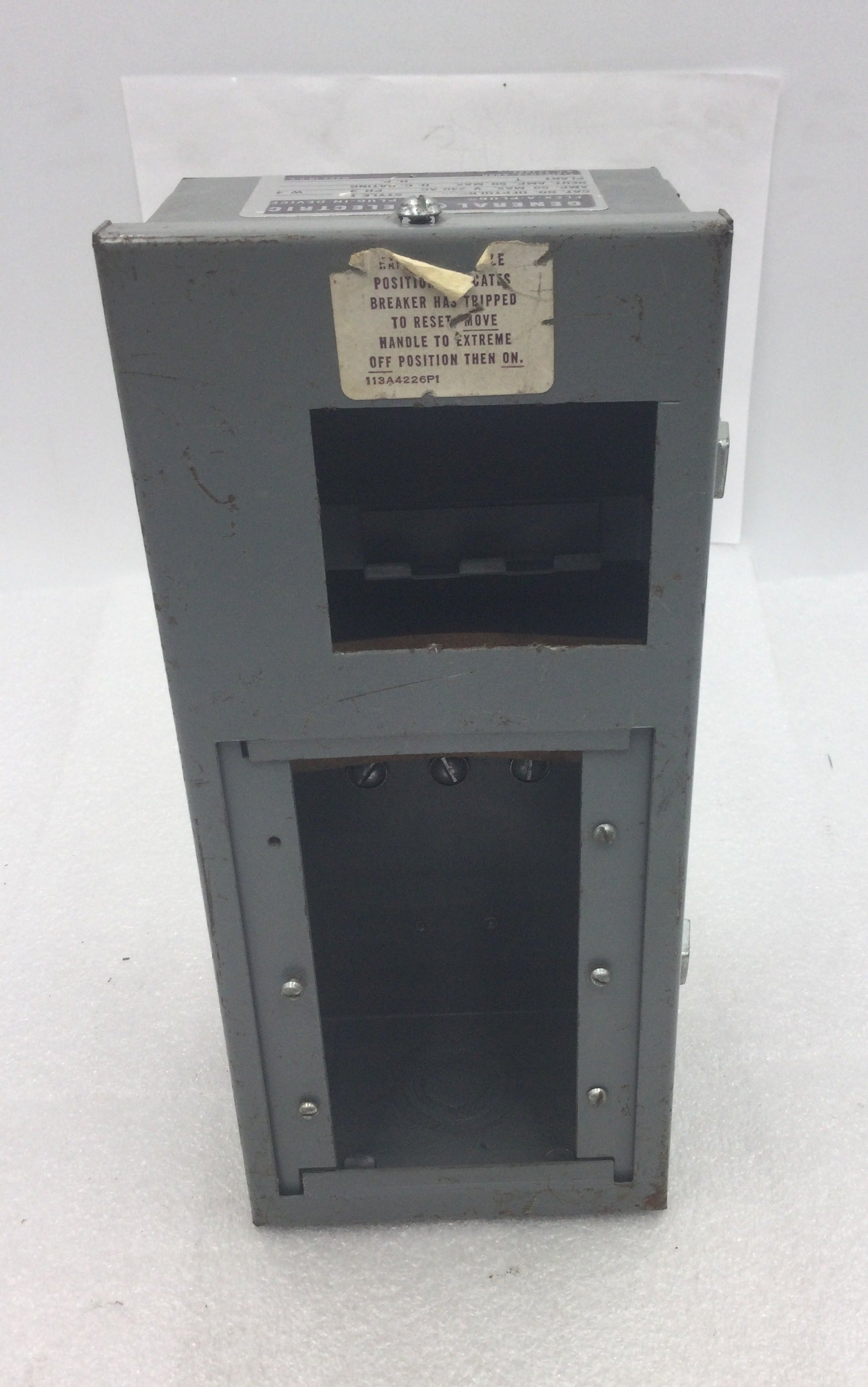 GE General Electric DFPTQLRC4 Breaker Buss Plug 50 Amp 240 VAC 3 Phase