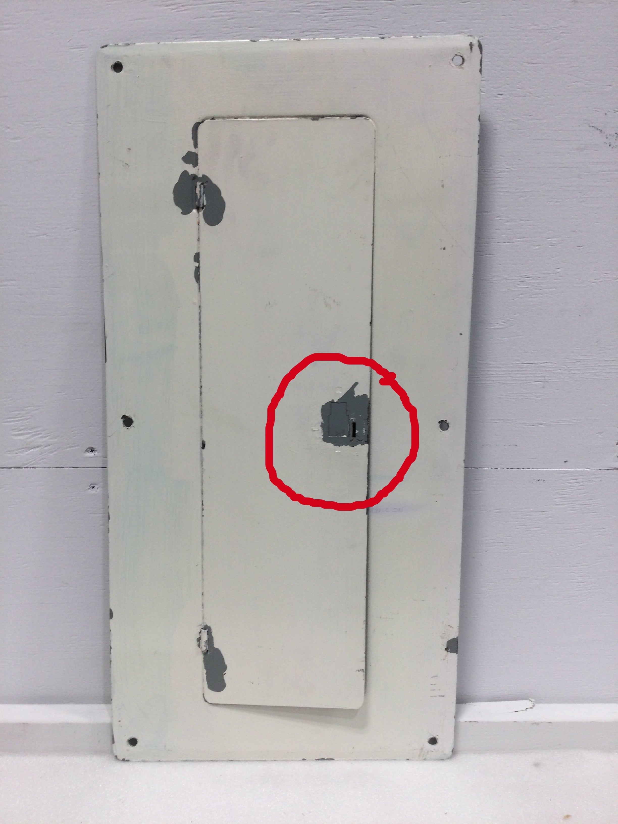 ITE/Gould Indoor Load Center Cover/Door Only 28 Space (Detachable Back