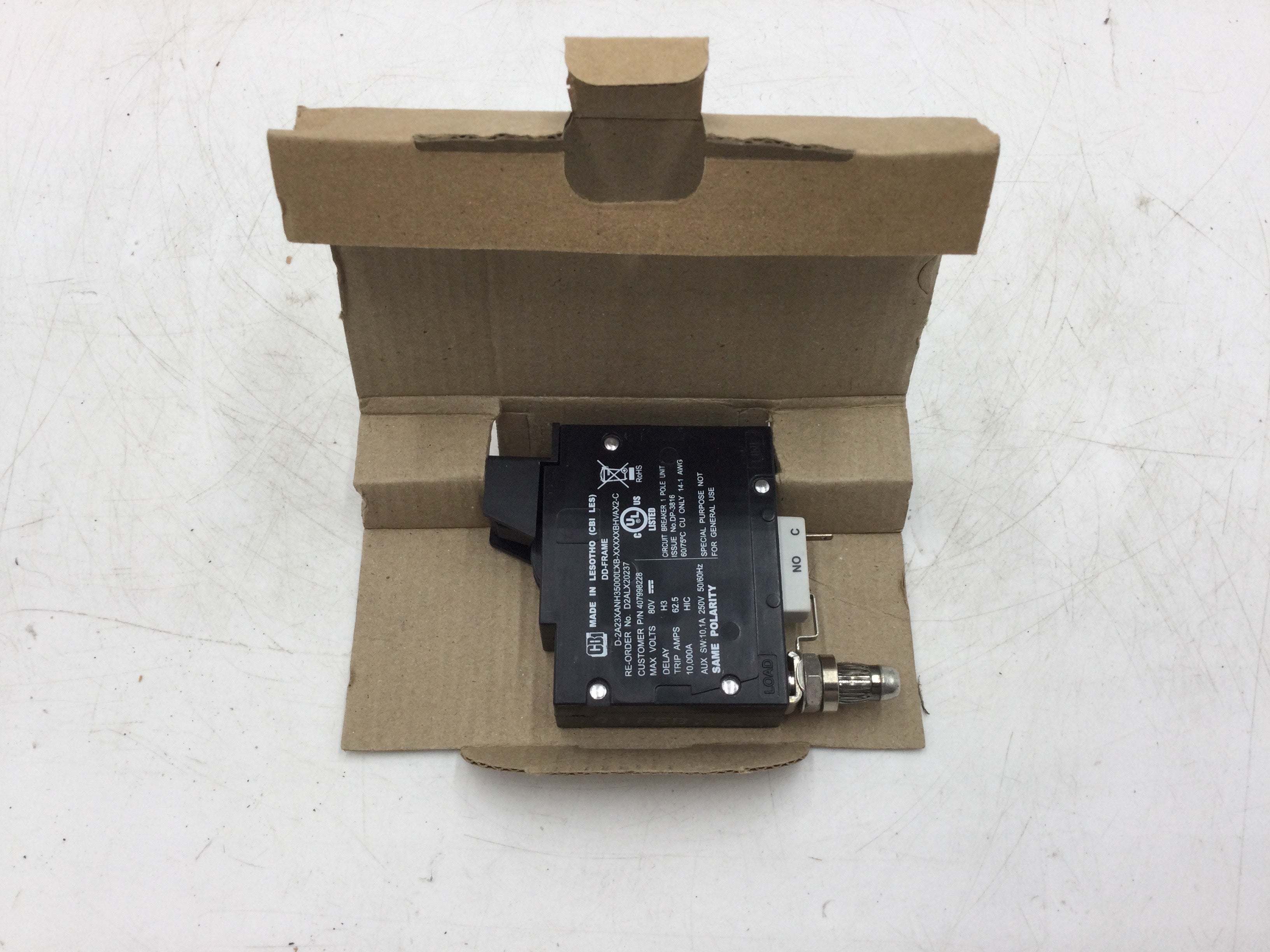 ABB 407998228 Bullet 50 Amp Circuit Breaker Gemini Power System