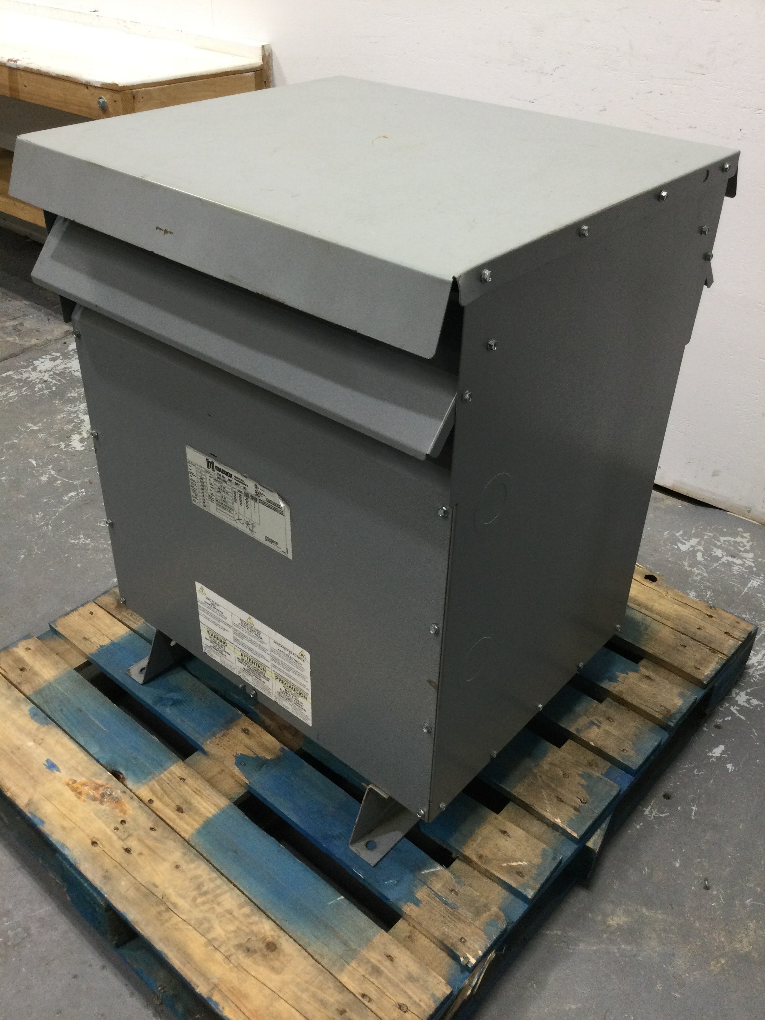 Maddox MIT-DRY-143 transformer, 3 phase, Type K ,112.5 kva