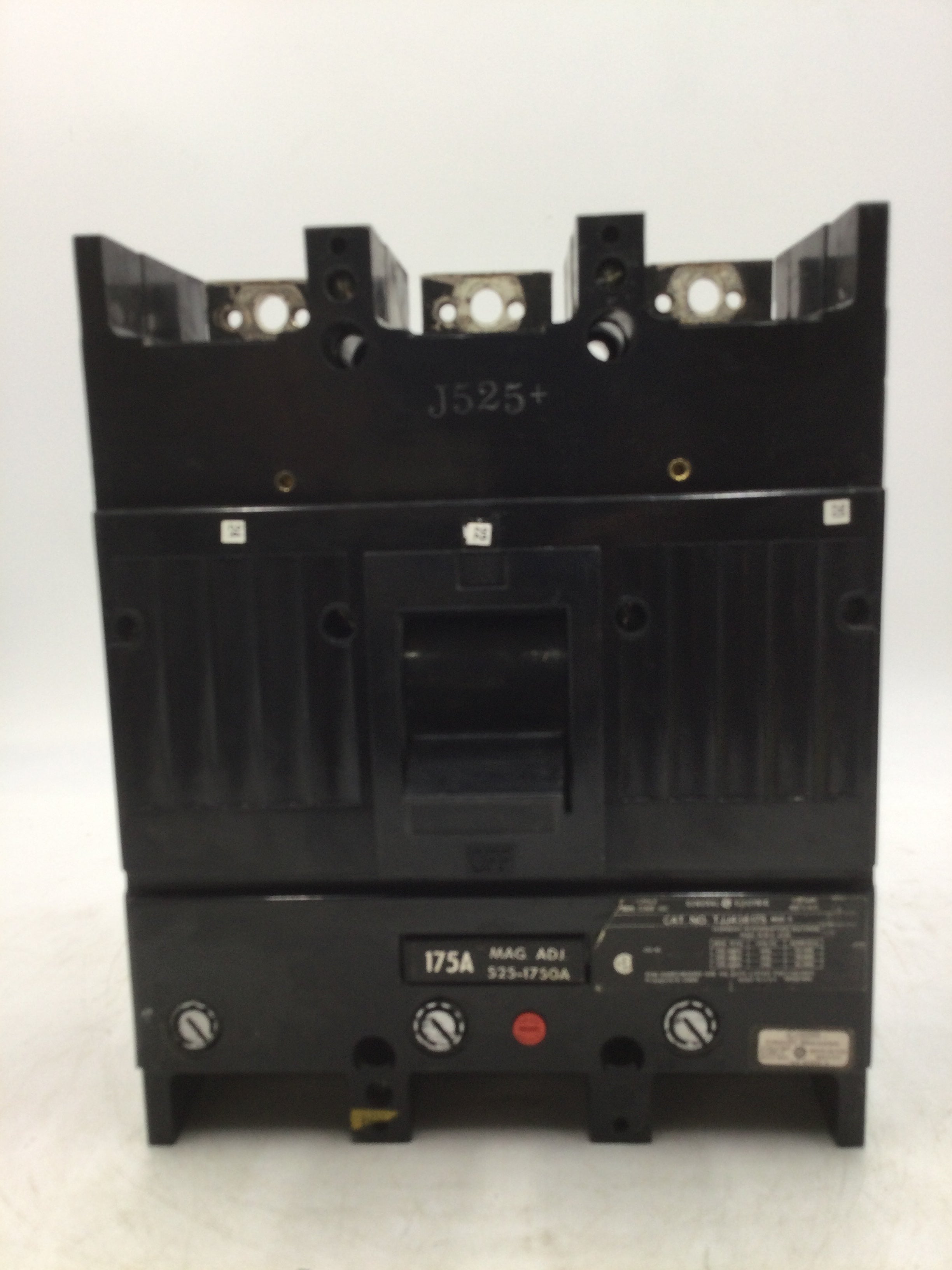 GE General Electric TJJ436175 Mod 5 175 Amp 3 Pole 600 VAC Circuit Bre