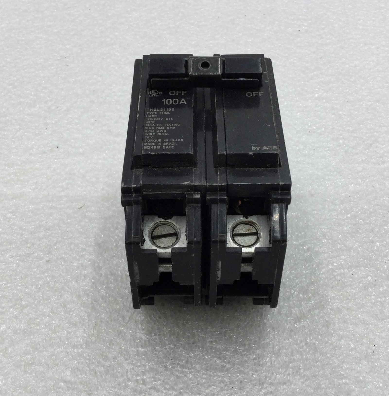 General Electric THQL21100 100 Amp 2 Pole 120/240V Circuit Breaker