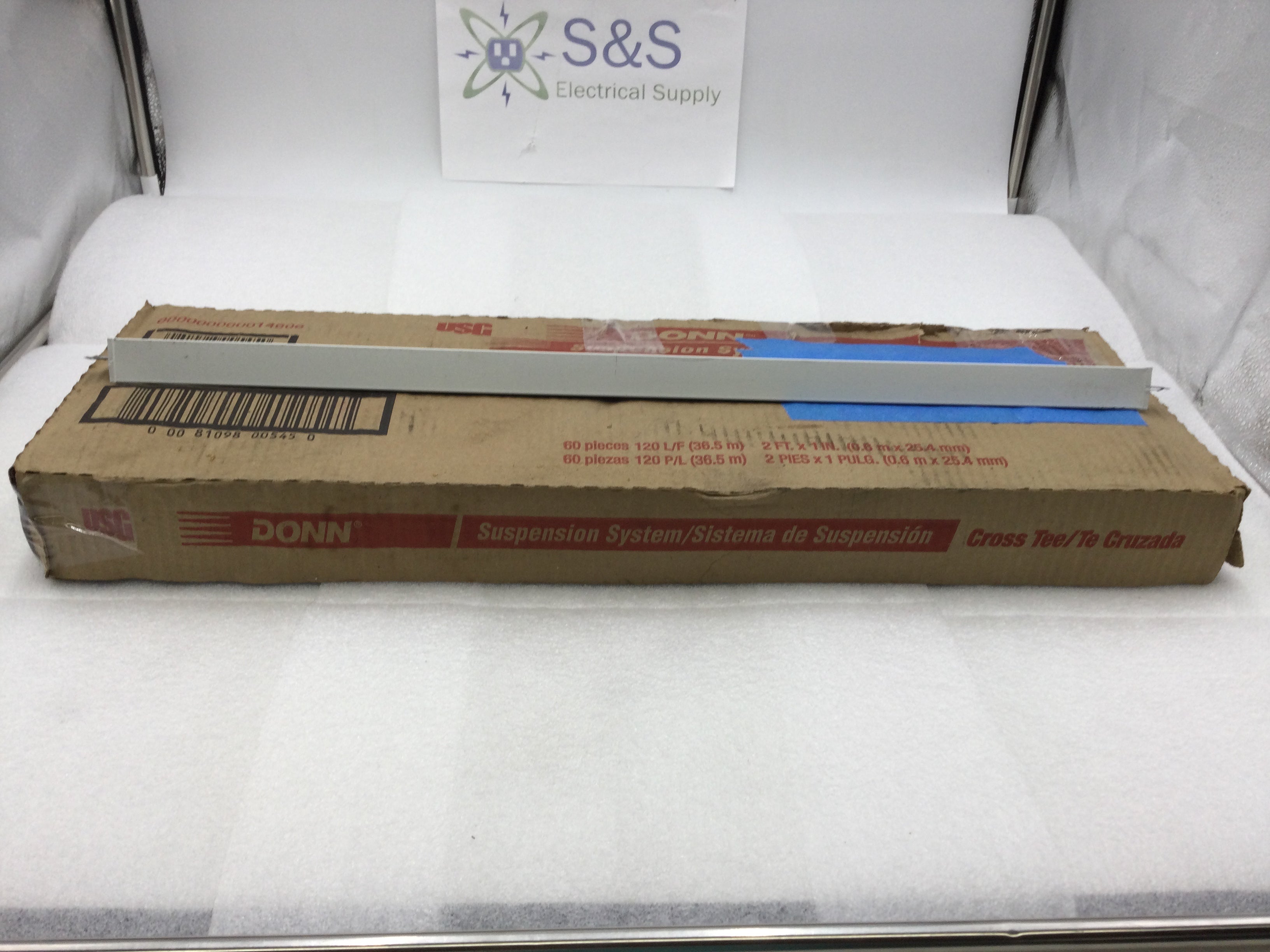 USG Donn DX/DXL 216 Box of Ceiling Grid 2' Cross Tees (60 per Box)