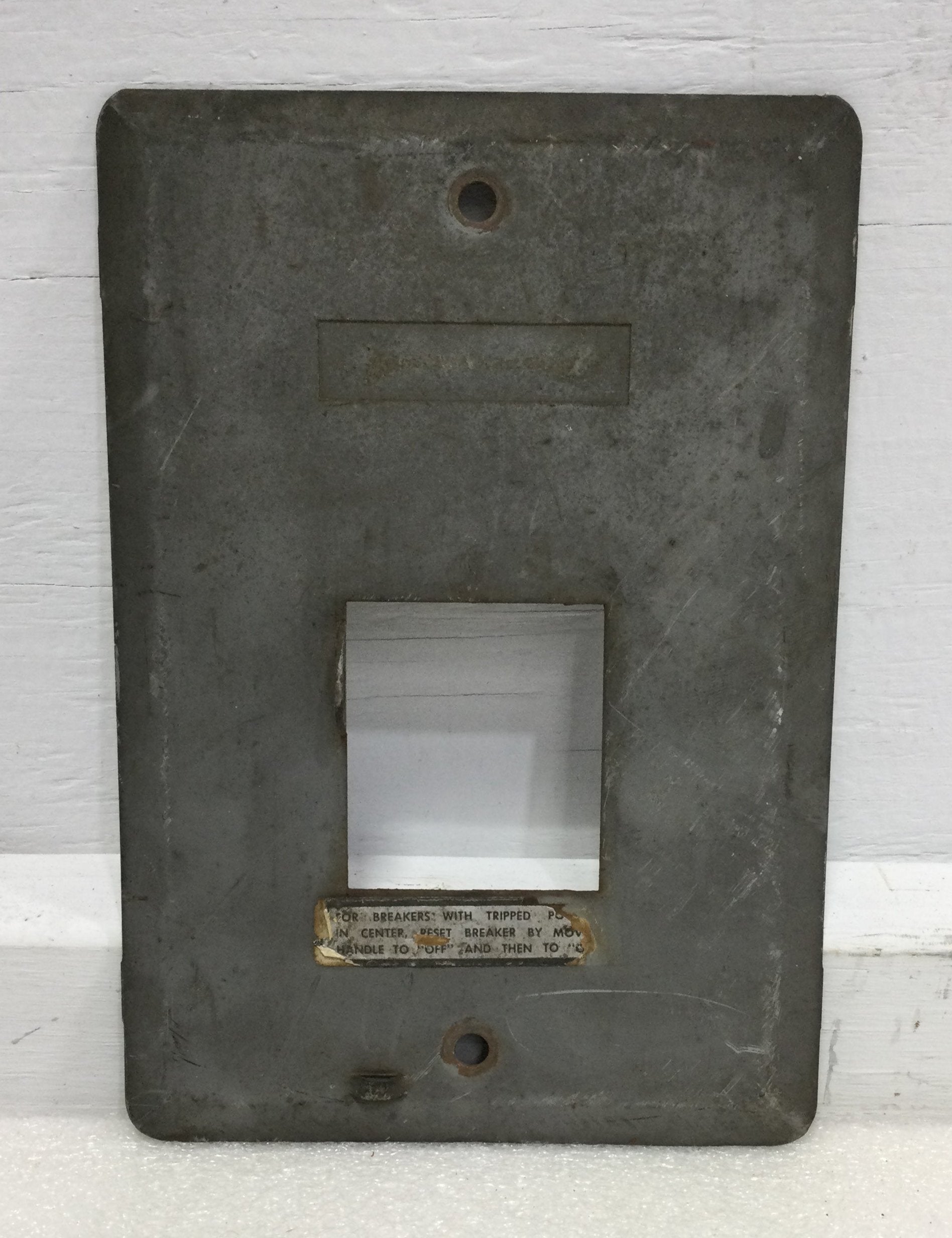 Murray LC002AF Circuit Breaker Dead Front/Cover Only 40 Amp 120/240V 8