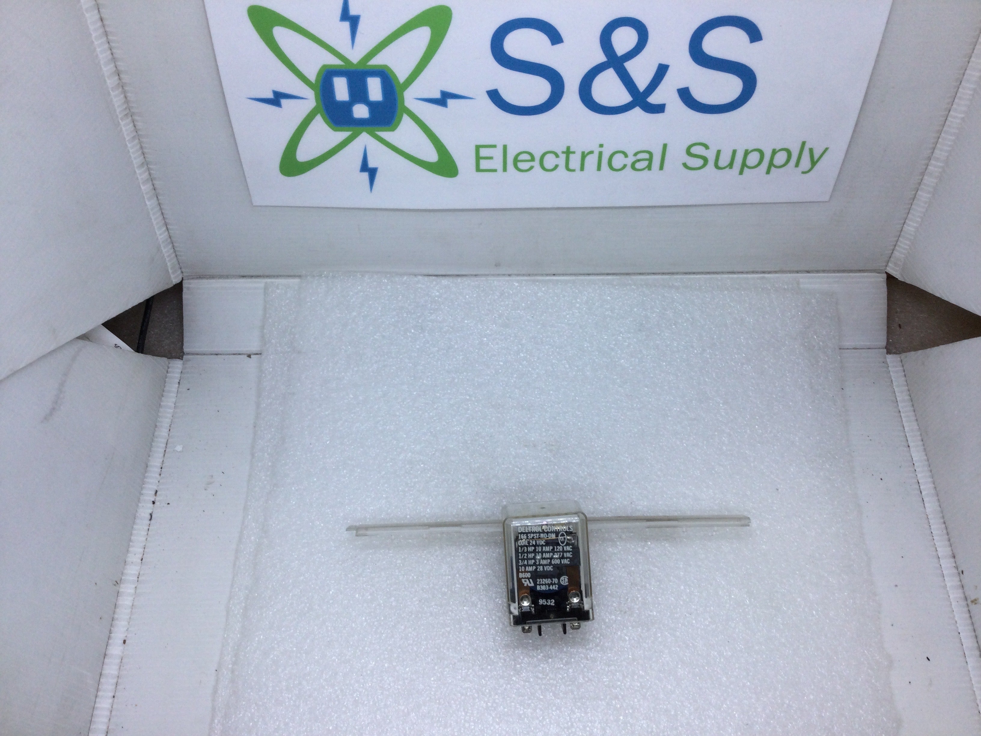 Deltrol Controls 23260-70 Power Relay 166 Series SPST-NO-DM 10 Amp 120
