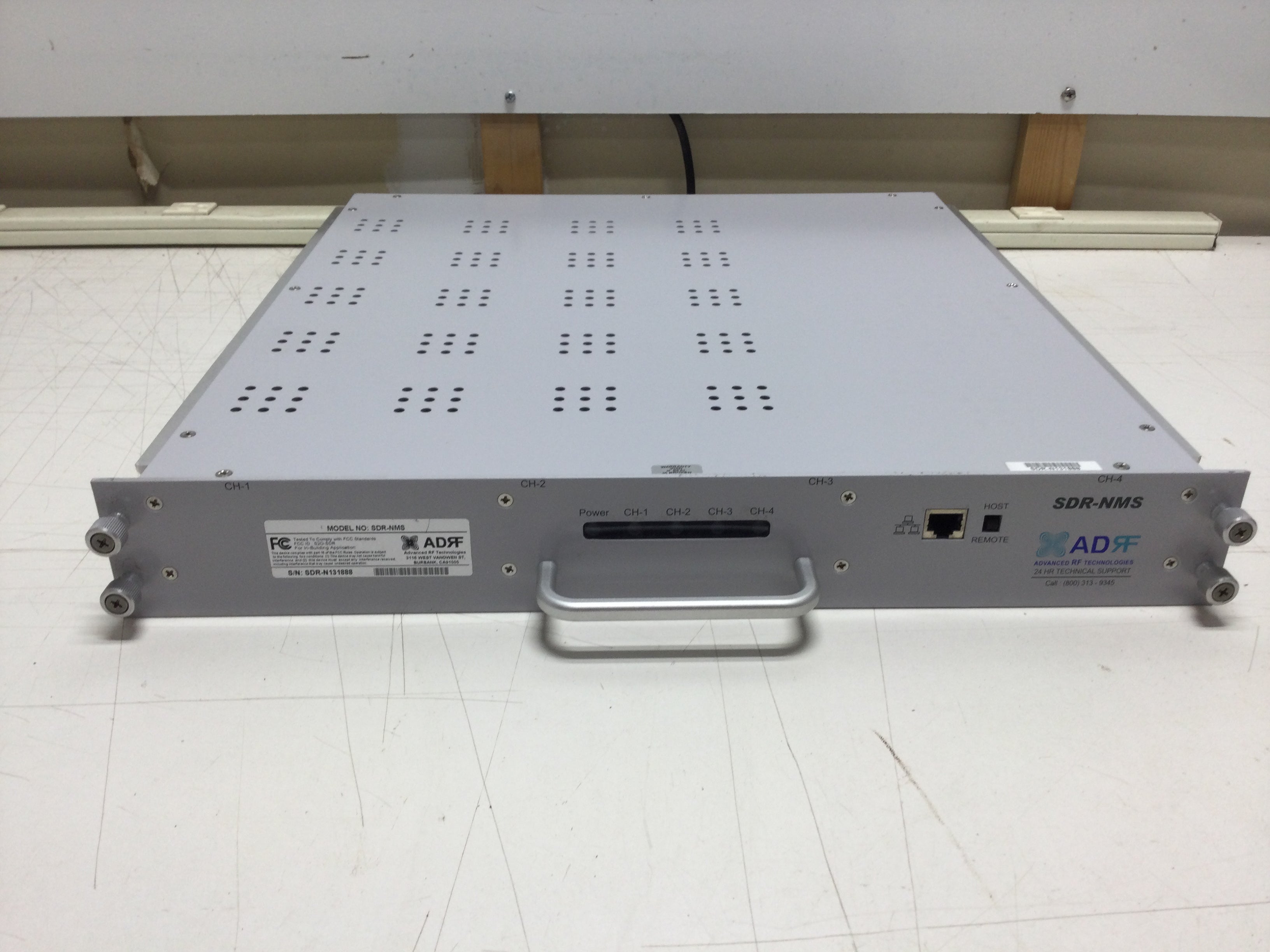 Advanced RF Technologies SDR-NMS Network Management System 4 Channel M