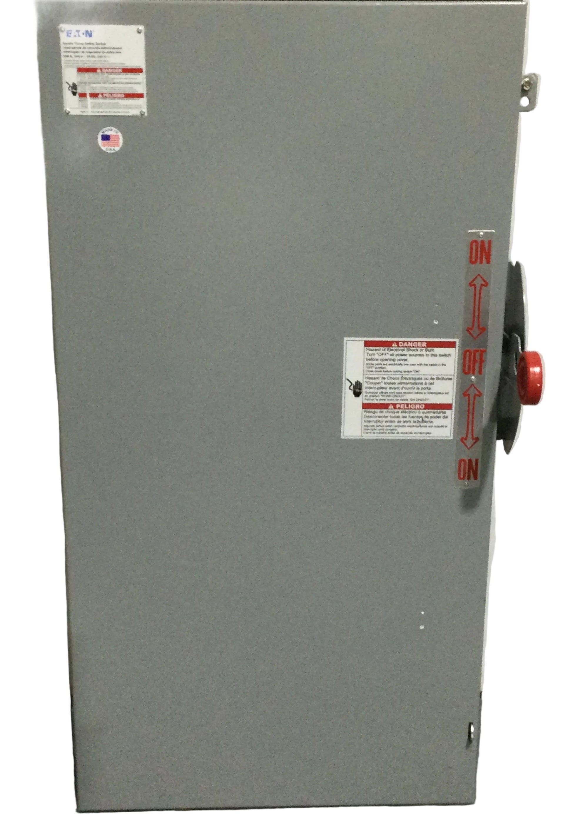 Eaton DT224URK-NPS General Duty Double Throw Switch, 2-Pole, 200A, 240