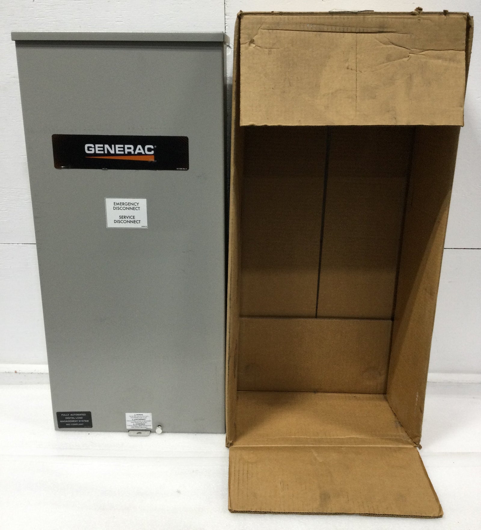 Generac 10000011659 200 Amp Single Phase 240V Transfer Switch 30 1/4"