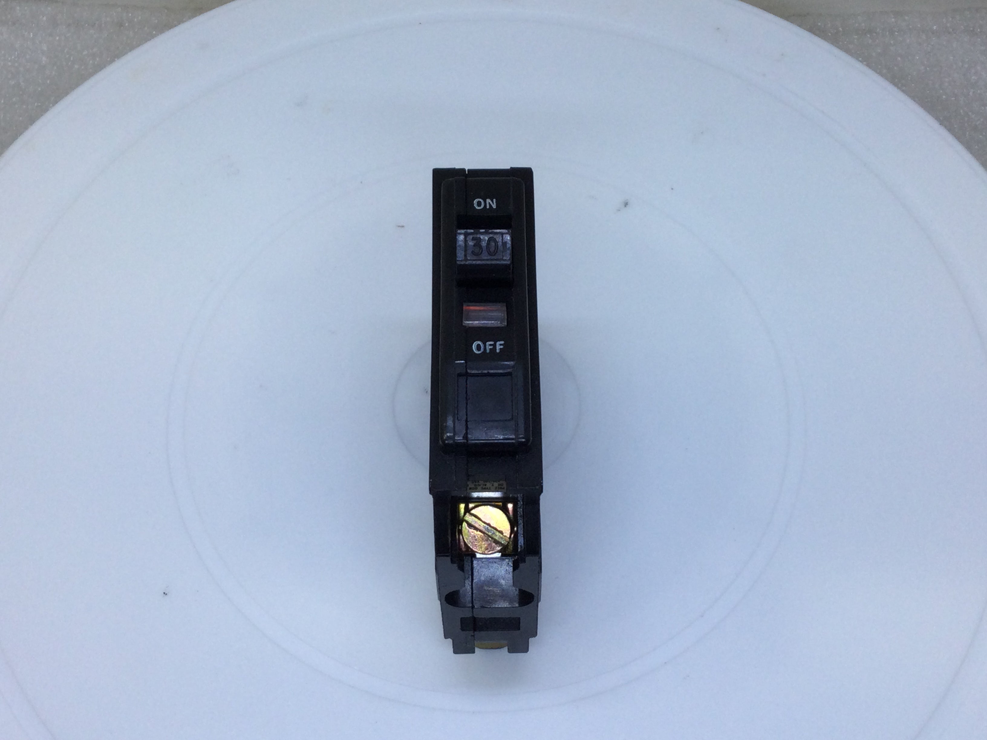 Square D QOB130 30 Amp 1 Pole 120/240v Bolt-On Circuit Breaker - Black