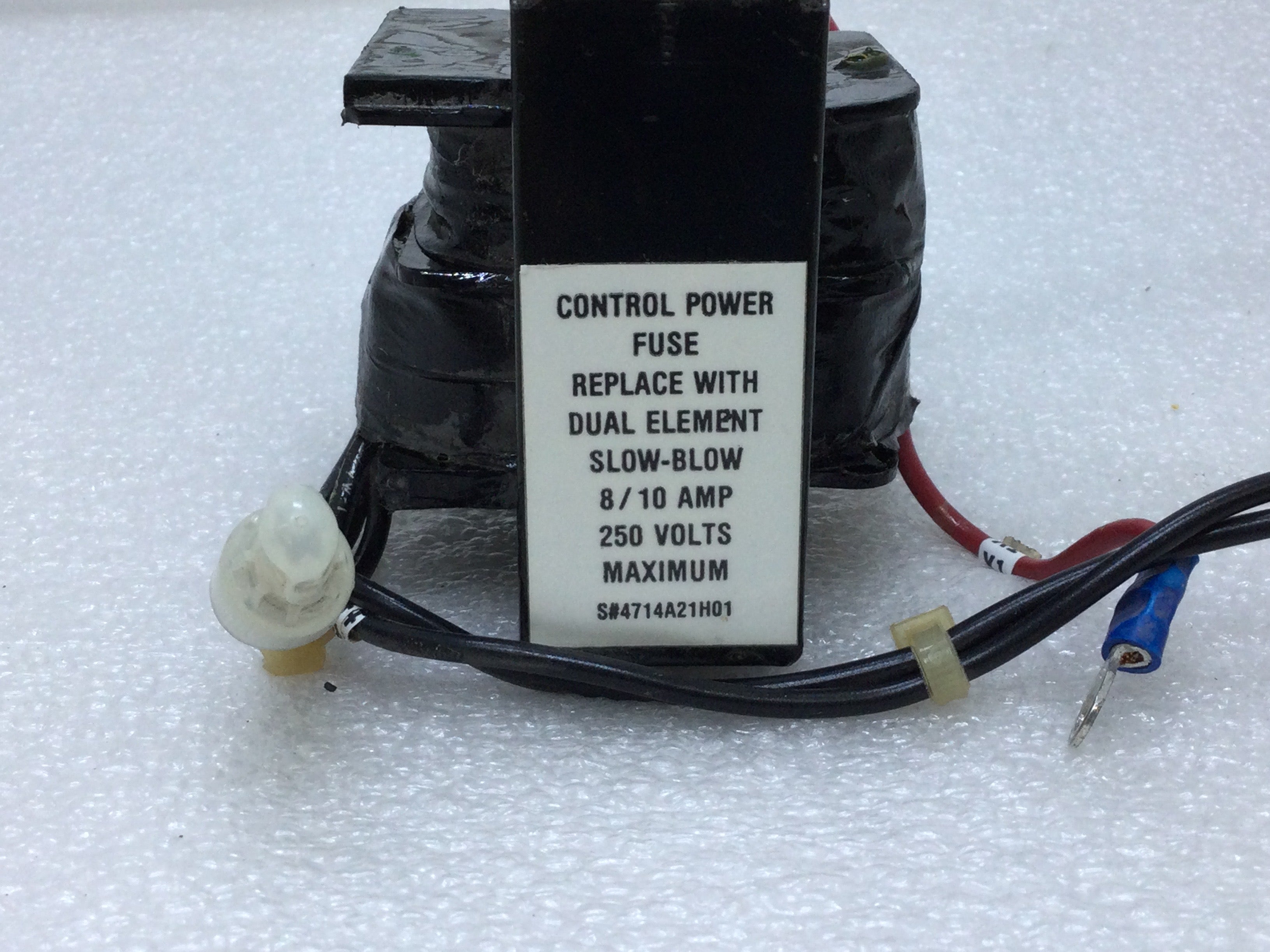 Aerospace IF4575 MTC Transformer Slow-Blow 8/10 Amp 250V Max.