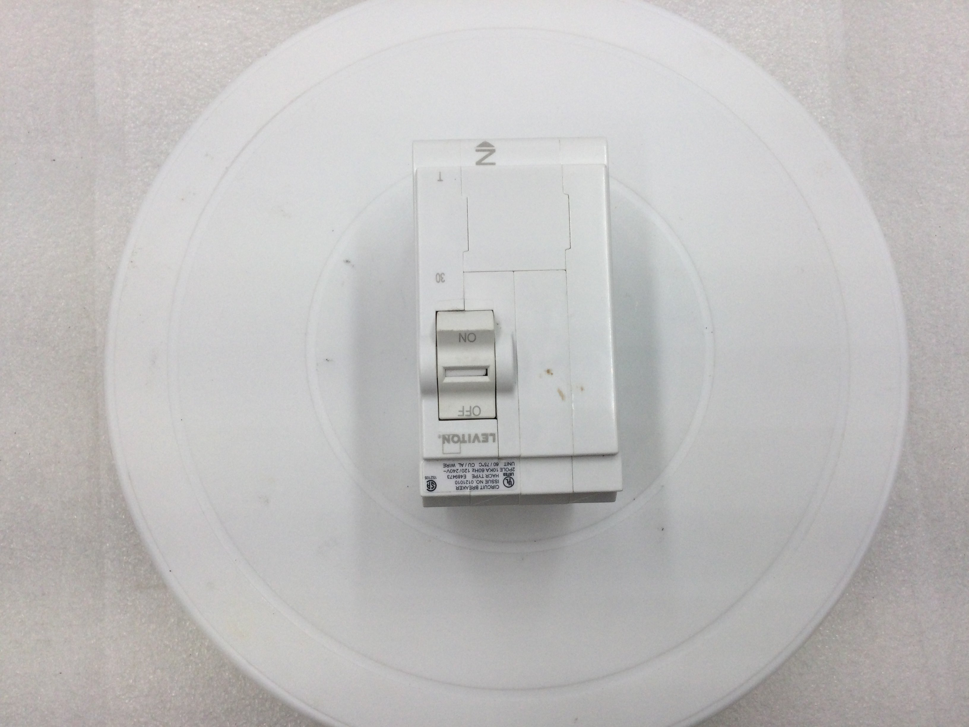 Leviton LB230-T 30 Amp 2 Pole Standard Thermal Magnetic Branch Circuit
