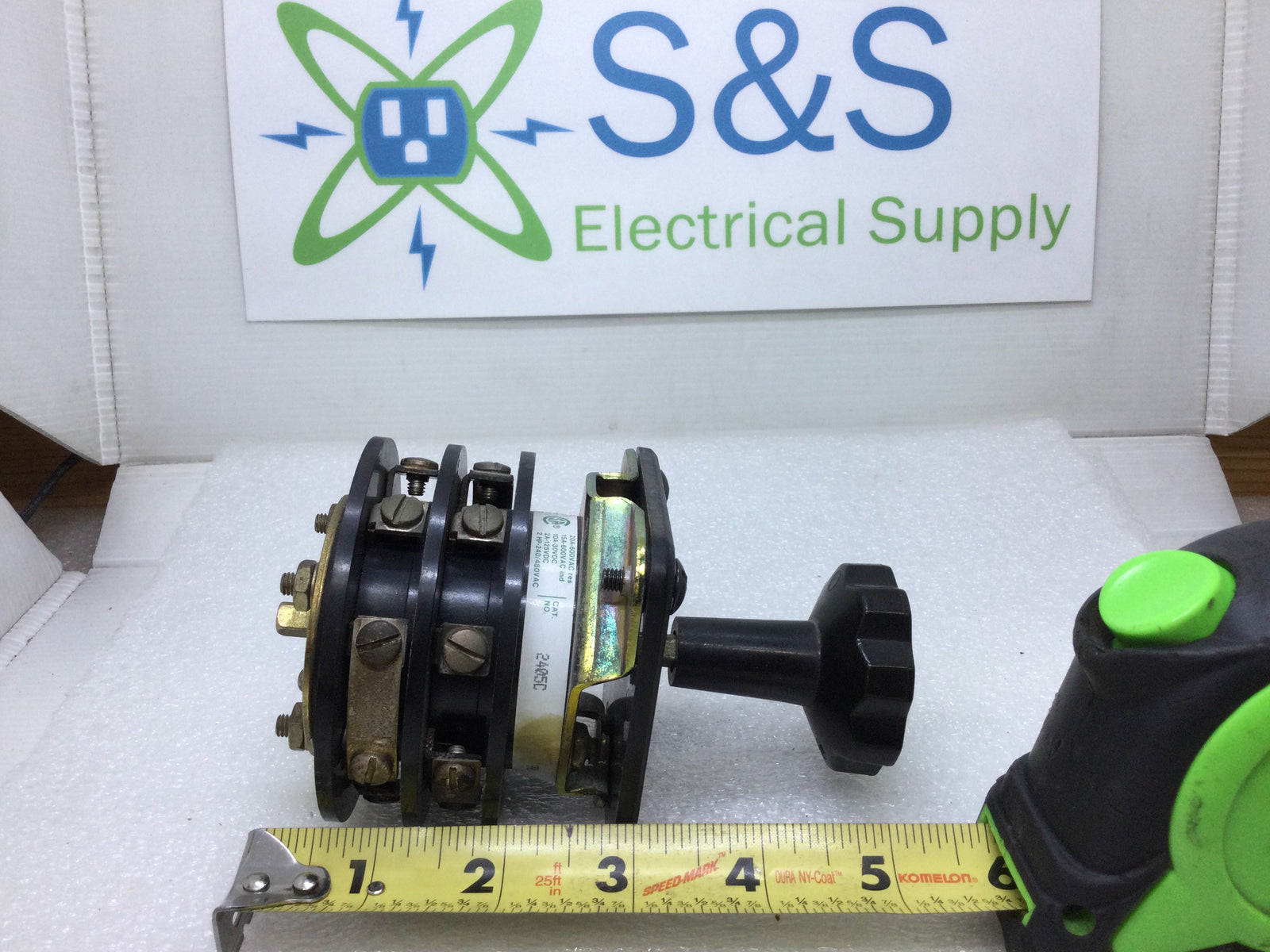 ElectroSwitch 2405C Series 24 Rotary Volt Meter Switch 7-Postion Switc