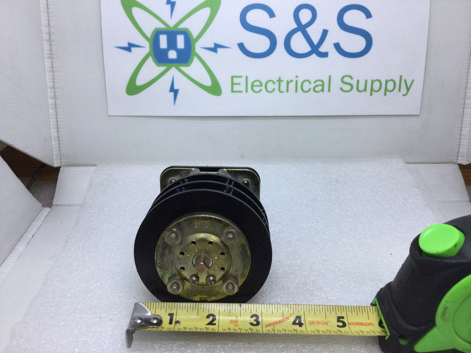 ElectroSwitch 2405C Series 24 Rotary Volt Meter Switch 7-Postion Switc