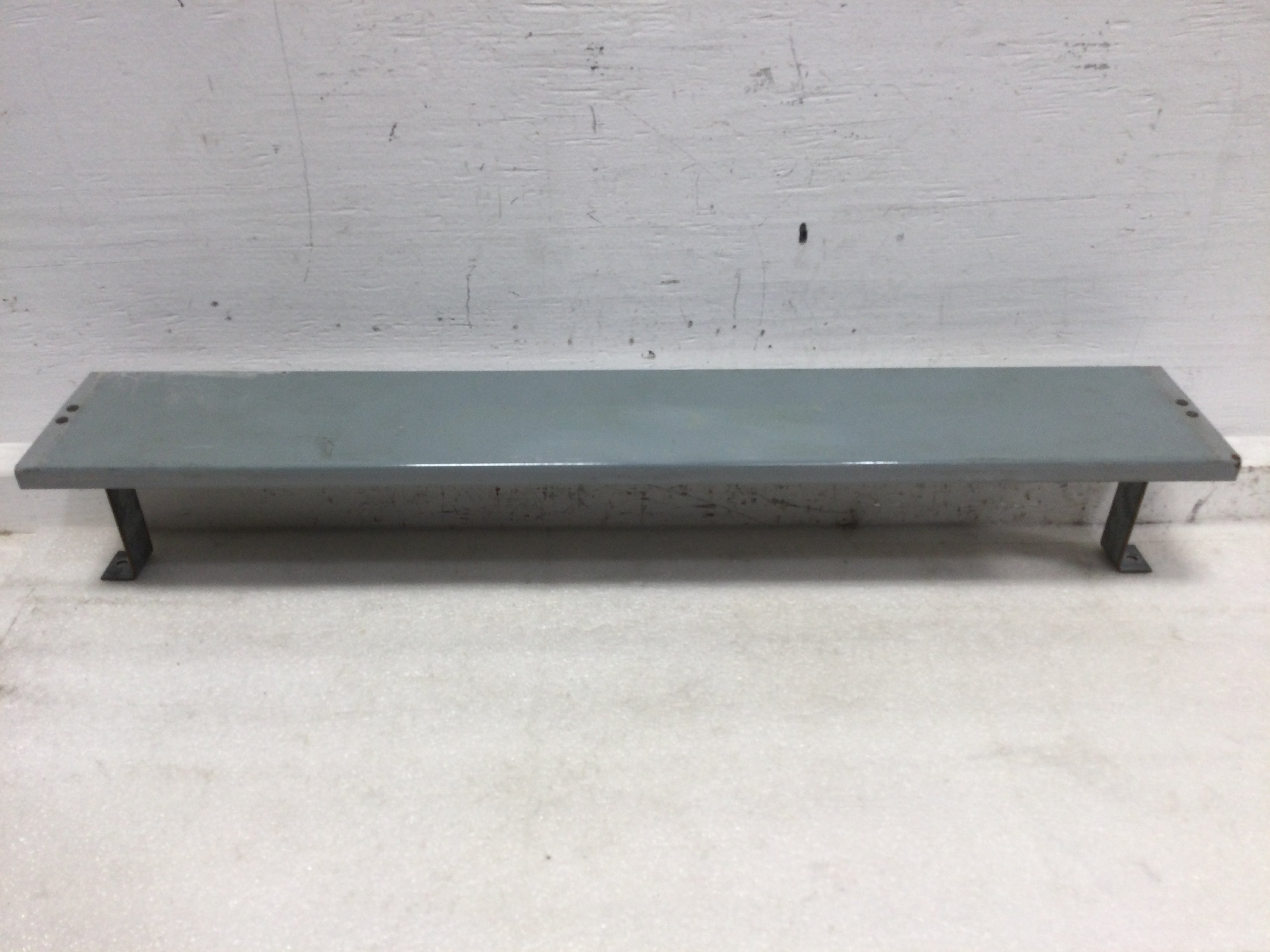 GE 400 Amp Panel Filler Plate with legs - 24 " L x 4 1/8" W x 4 " H