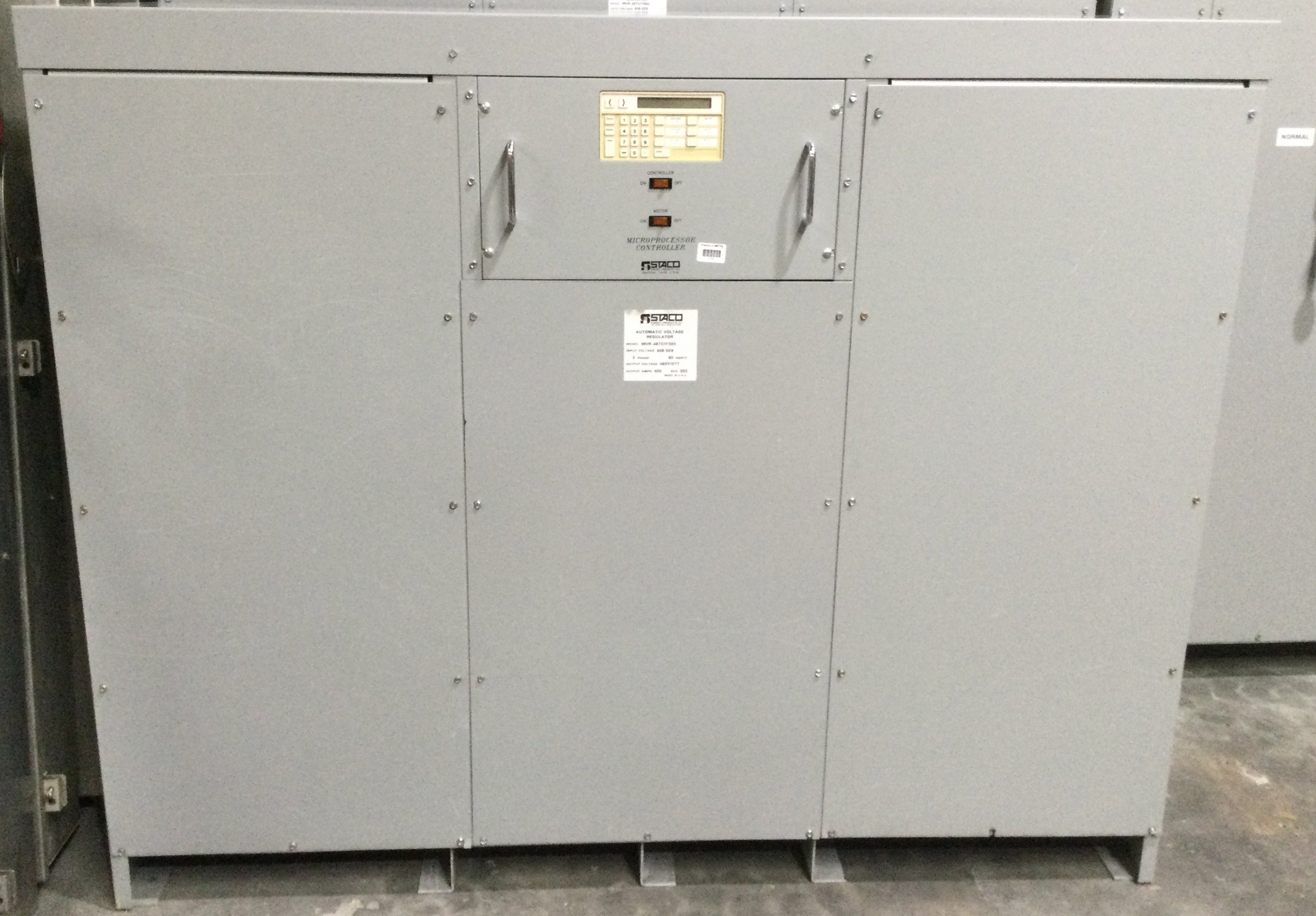 Staco Energy MVR-48TCIY333 400 Amp Input 408/526V Output 480Y/277V 3 P