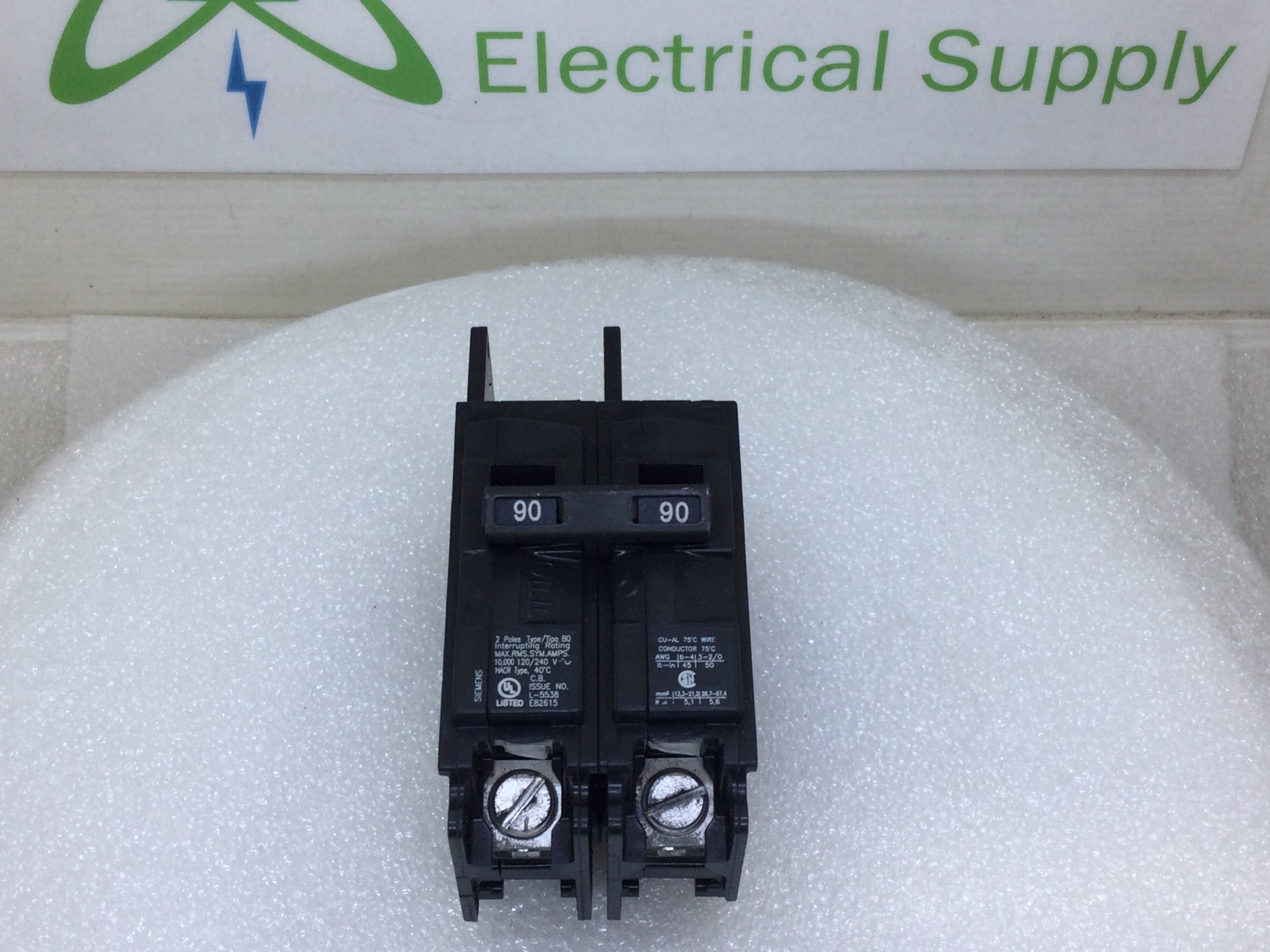 Siemens, Gould, ITE BQ2B090L 90 Amp 2 Pole 120/240V Bolt on Breaker BQ