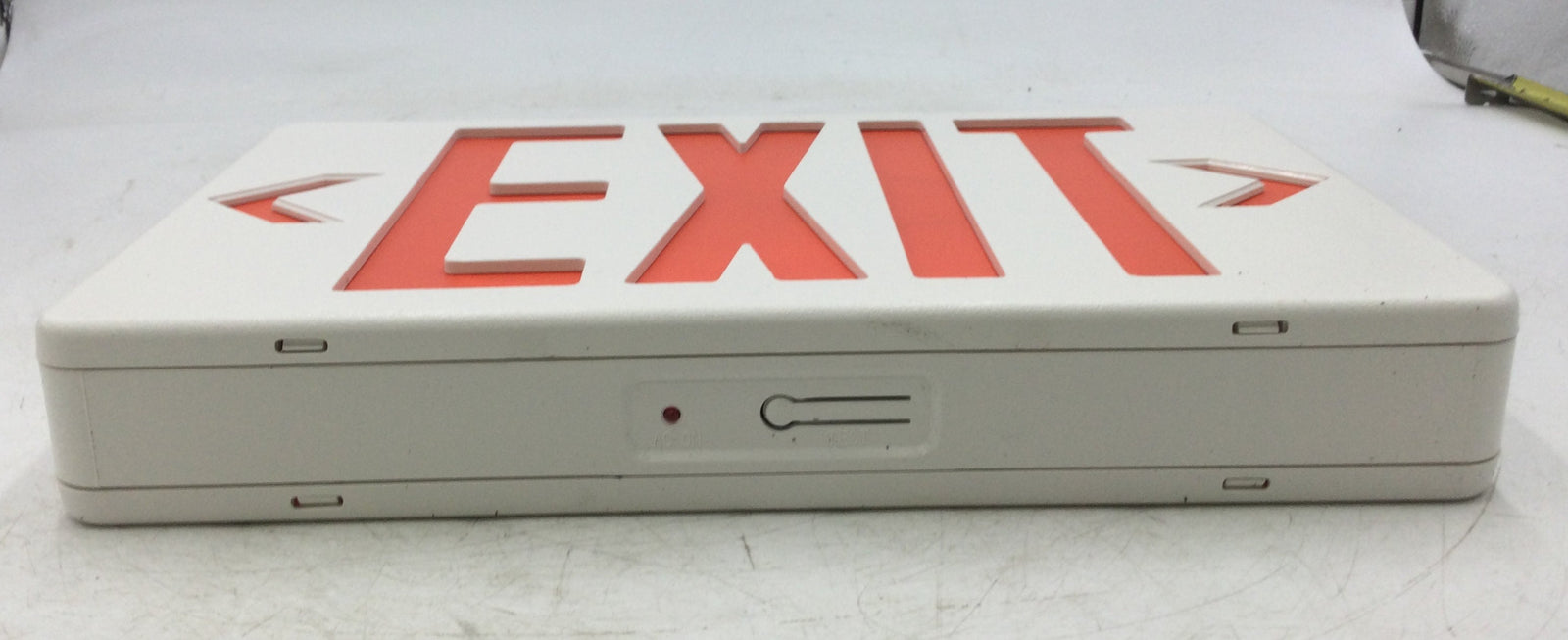 Evenlite Telesis TLXEMRUW Exit Sign 120/277 VAC 2 Watts Universal Moun