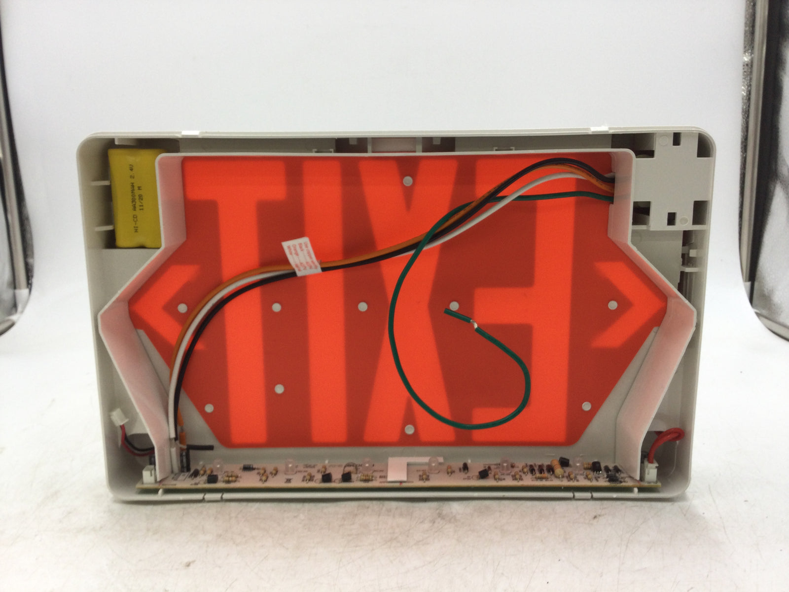 Evenlite Telesis TLXEMRUW Exit Sign 120/277 VAC 2 Watts Universal Moun