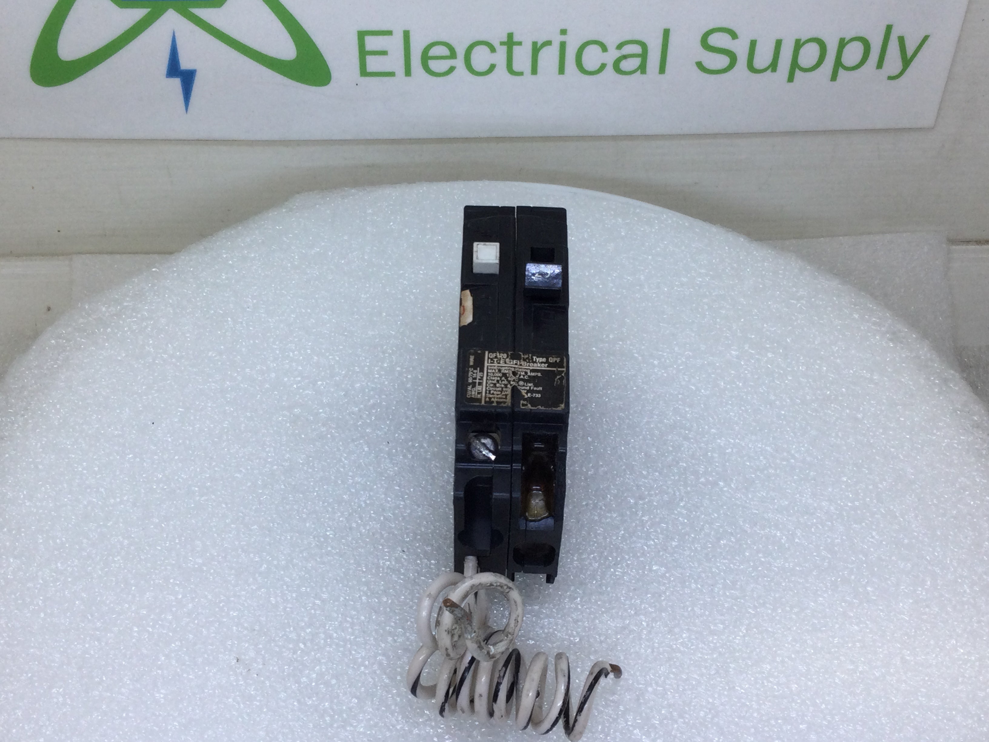ITE/Siemens/Gould QF120 20 Amp 1 Pole 120V Type QPF GFI Circuit Breake