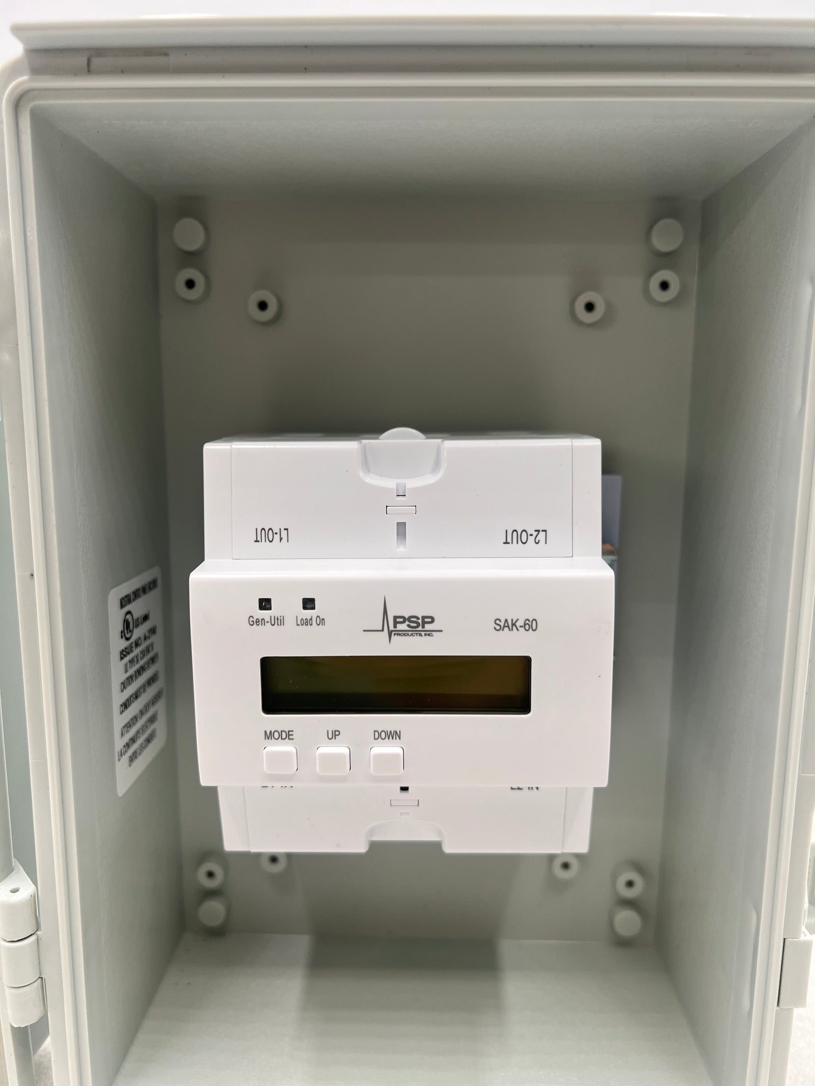 SAK-60-C Load Management Equipment 60 Amp Rated with NEMA3R housing
