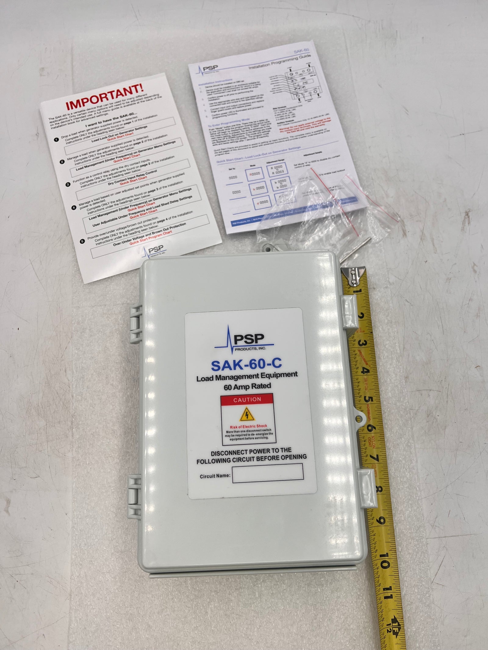 SAK-60-C Load Management Equipment 60 Amp Rated with NEMA3R housing
