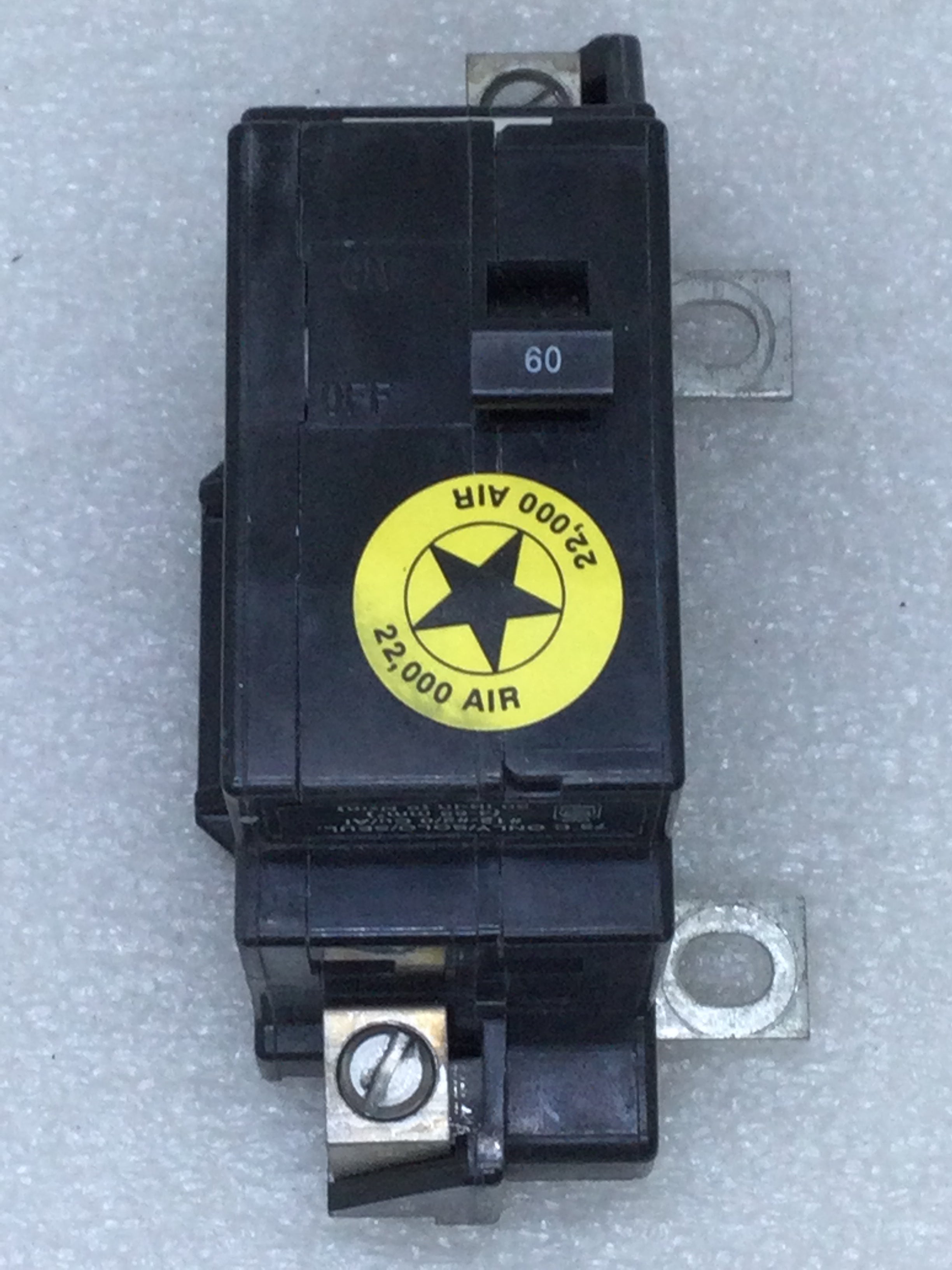 Square D QOM60VH 60 Amp 2 Pole 240V Type QOM1 Circuit Breaker