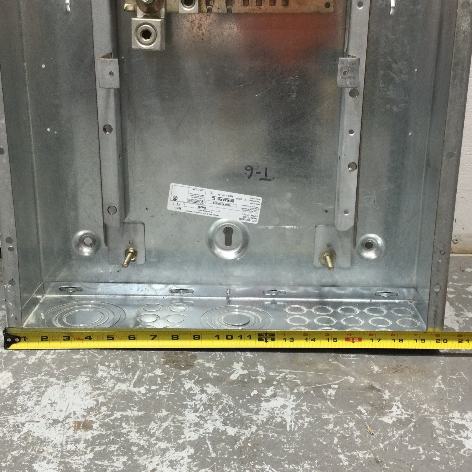 Square D NQOD 400A 42 Space 3PH 4W 240V Main Breaker NQOD Panelboard