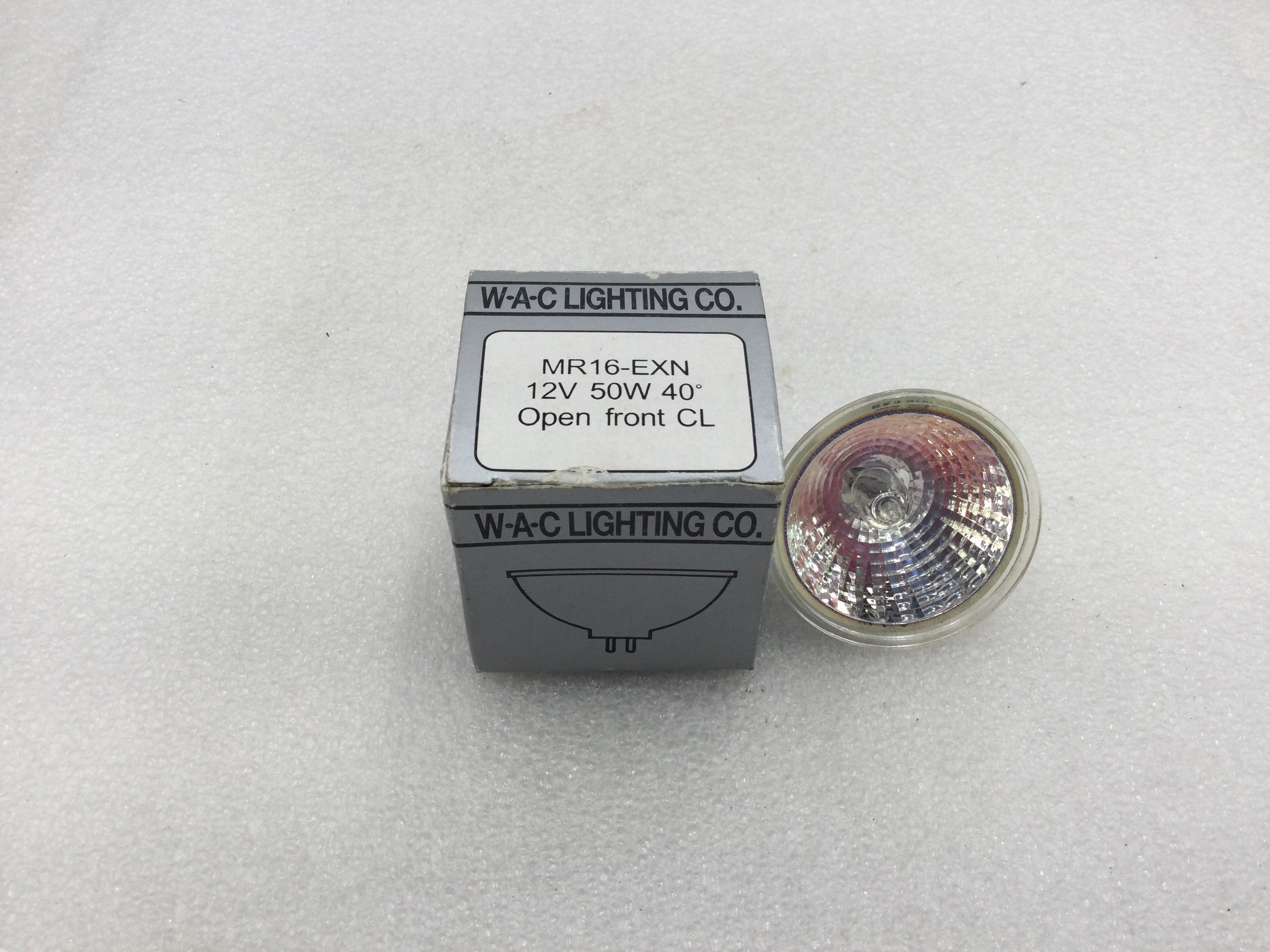 WAC Lighting MR16-EXN 12 Volt 50 Watt Mini Overhead LED Flood Light wi