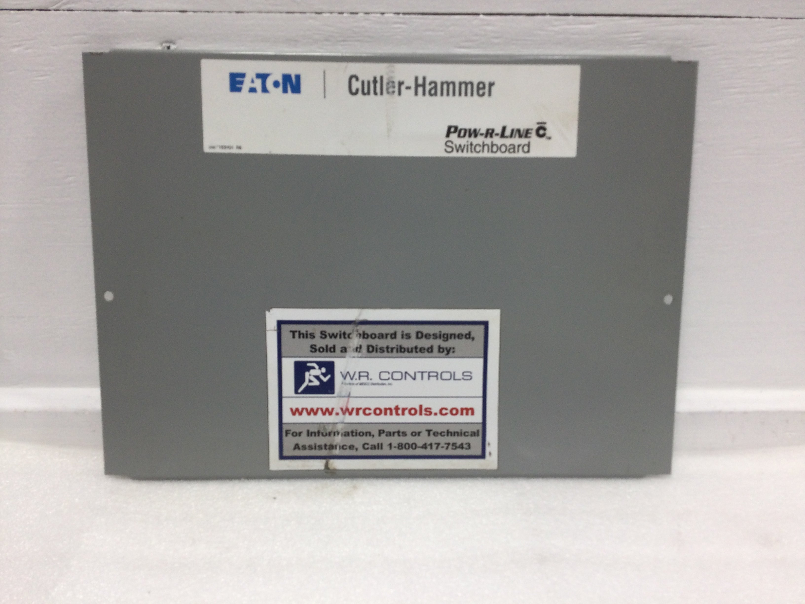 Eaton Cutler Hammer Pow-R-Line C PR1LA Filler - 12 1/4" x 17"