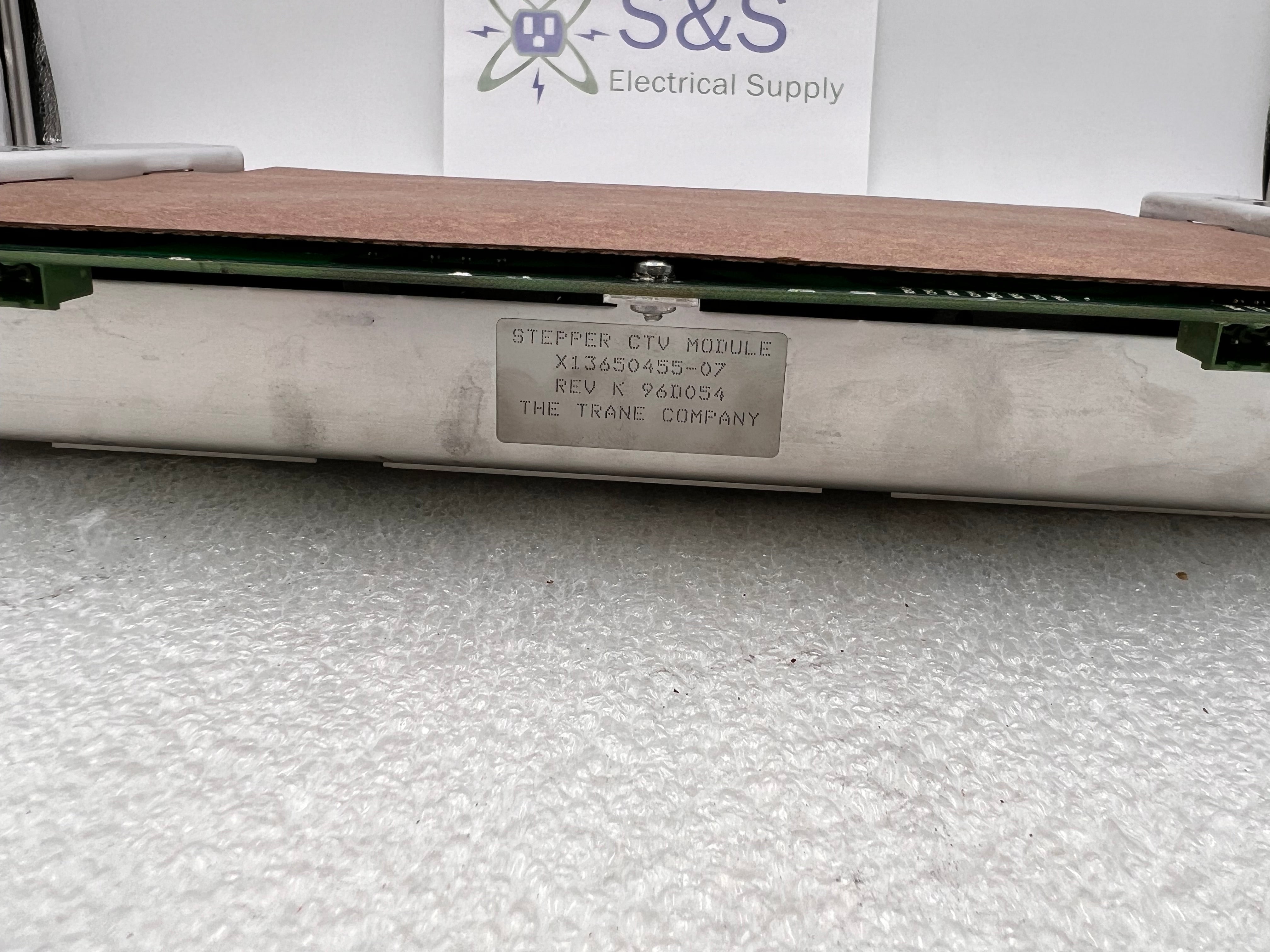 Trane Stepper CTV Module x13650455-07 Rev K 96D054