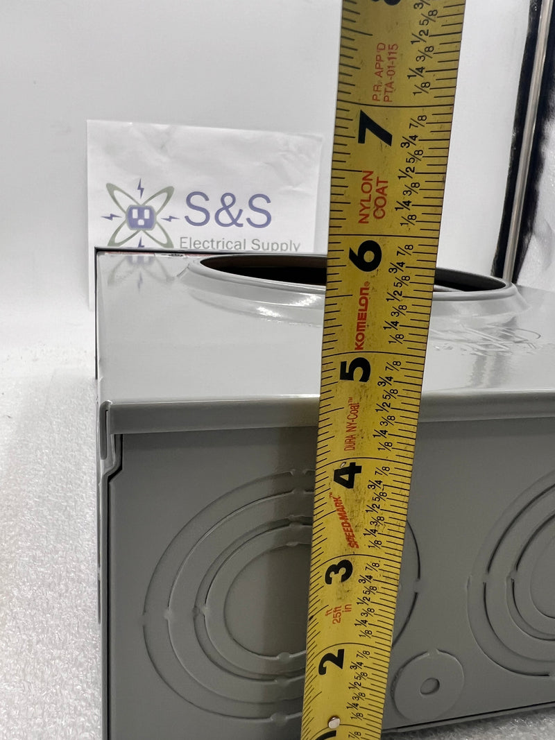 Milbank U7040-XL-TG-OS-COL 200A 600VAC Single Phase Nema3r Meter Enclo