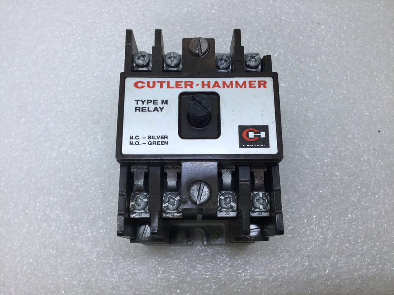 Eaton/Cutler-Hammer D26MB 10 Amp 600V Max Type-M Relay