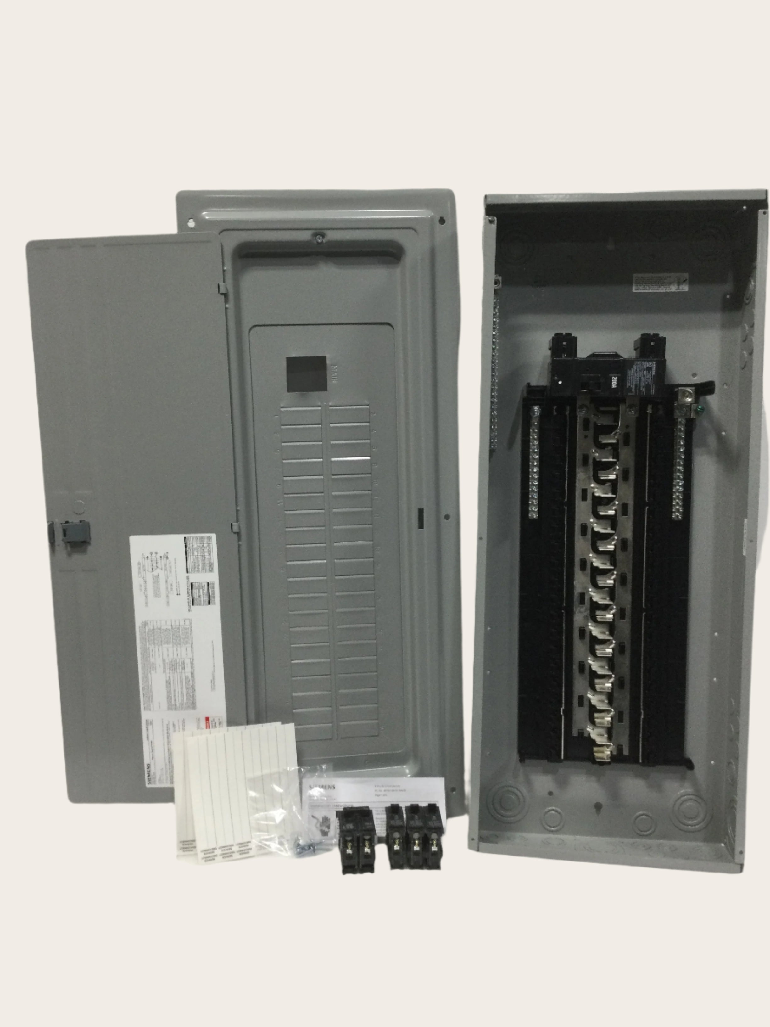 Siemens SN4040B1200 200A 40 Space/40 Circuit 120/240V Plug On Neutral