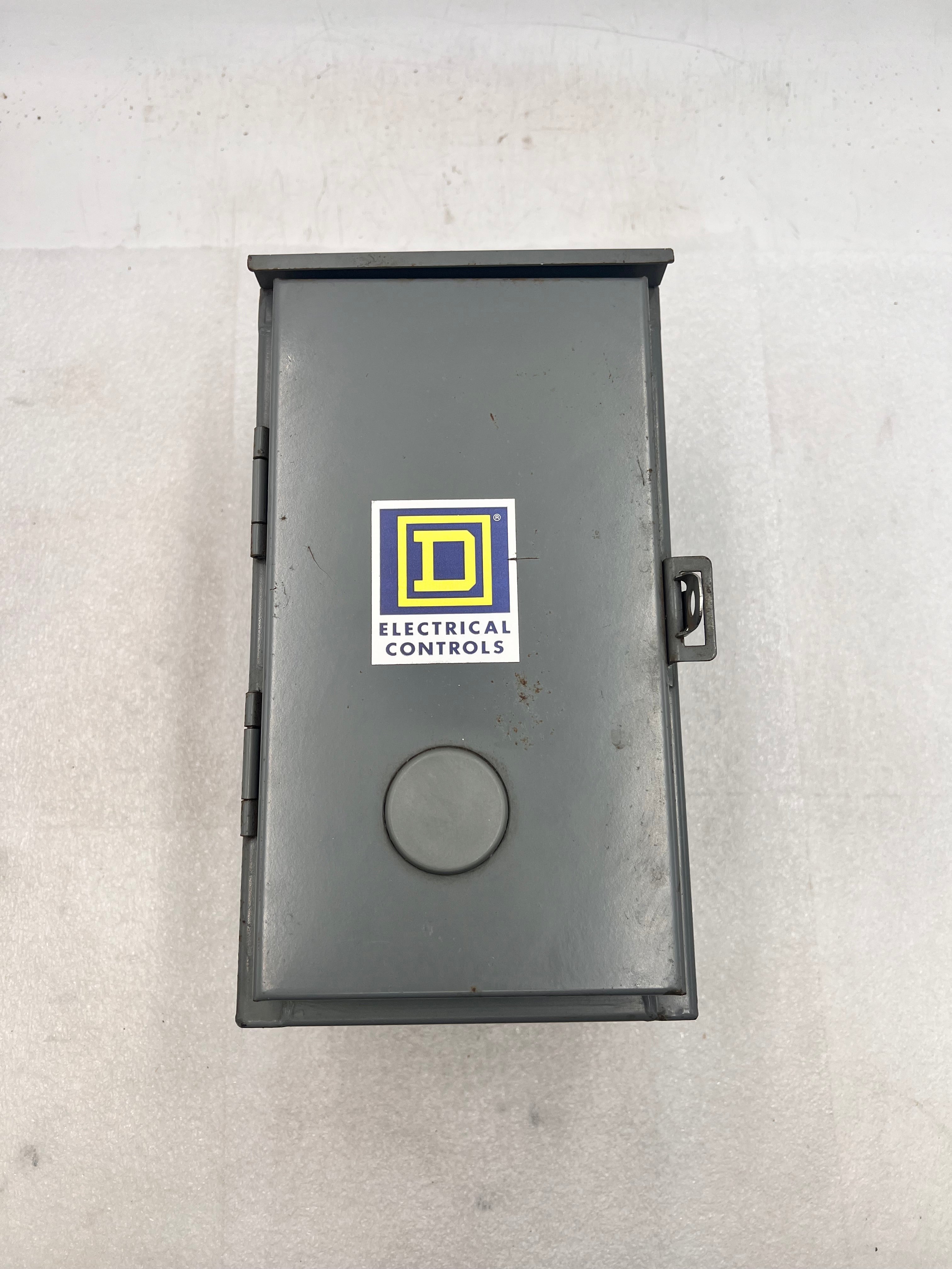 Square D 30 Amp Class 8903 Type S Lighting Contactor Enclosure without