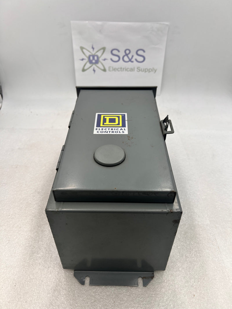 Square D 30 Amp Class 8903 Type S Lighting Contactor Enclosure without