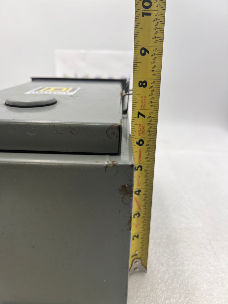 Square D 30 Amp Class 8903 Type S Lighting Contactor Enclosure without