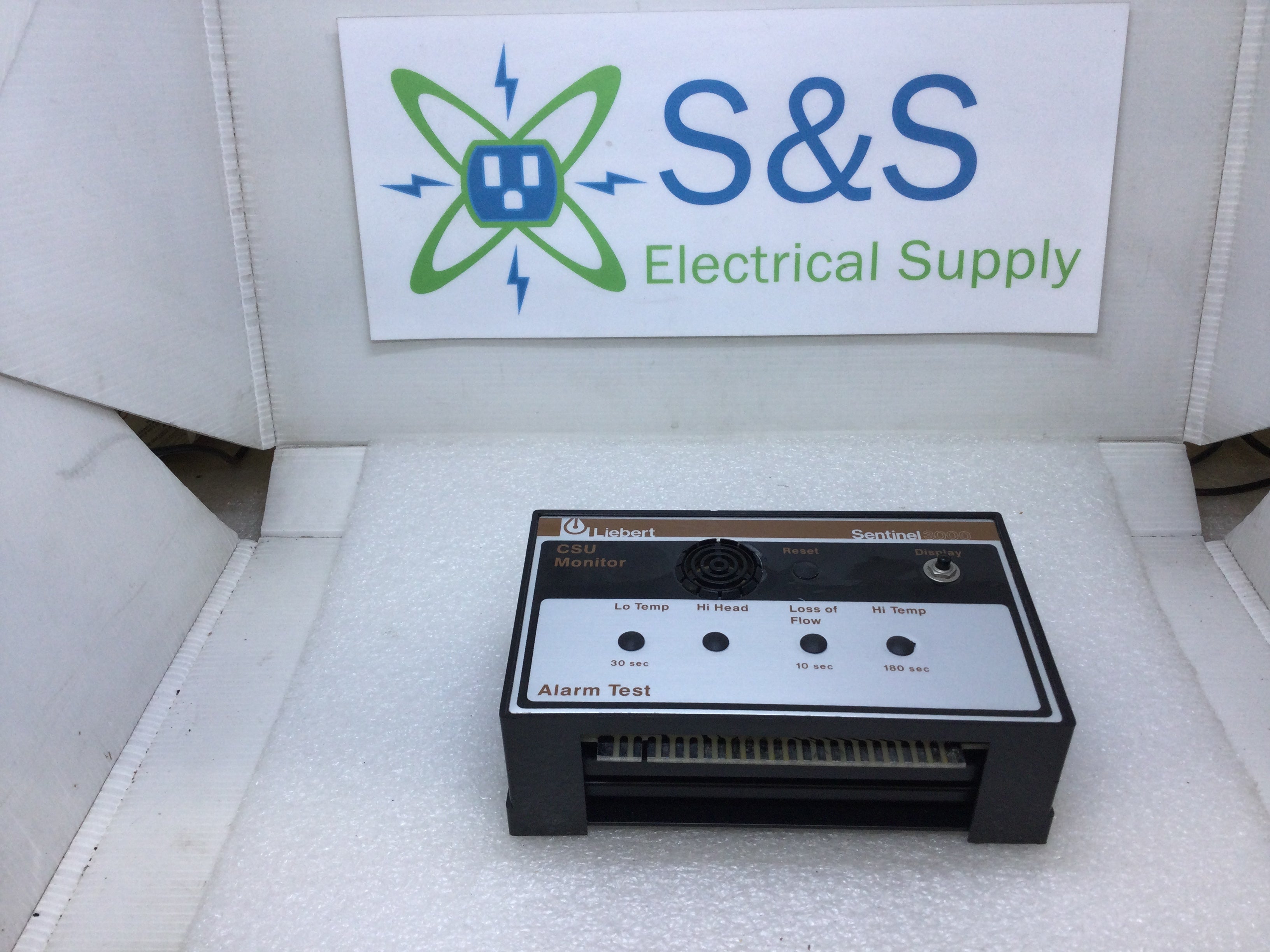 Liebert CSU-3000 Sentinel 3000 Alarm Test CSU Monitor 24 VAC