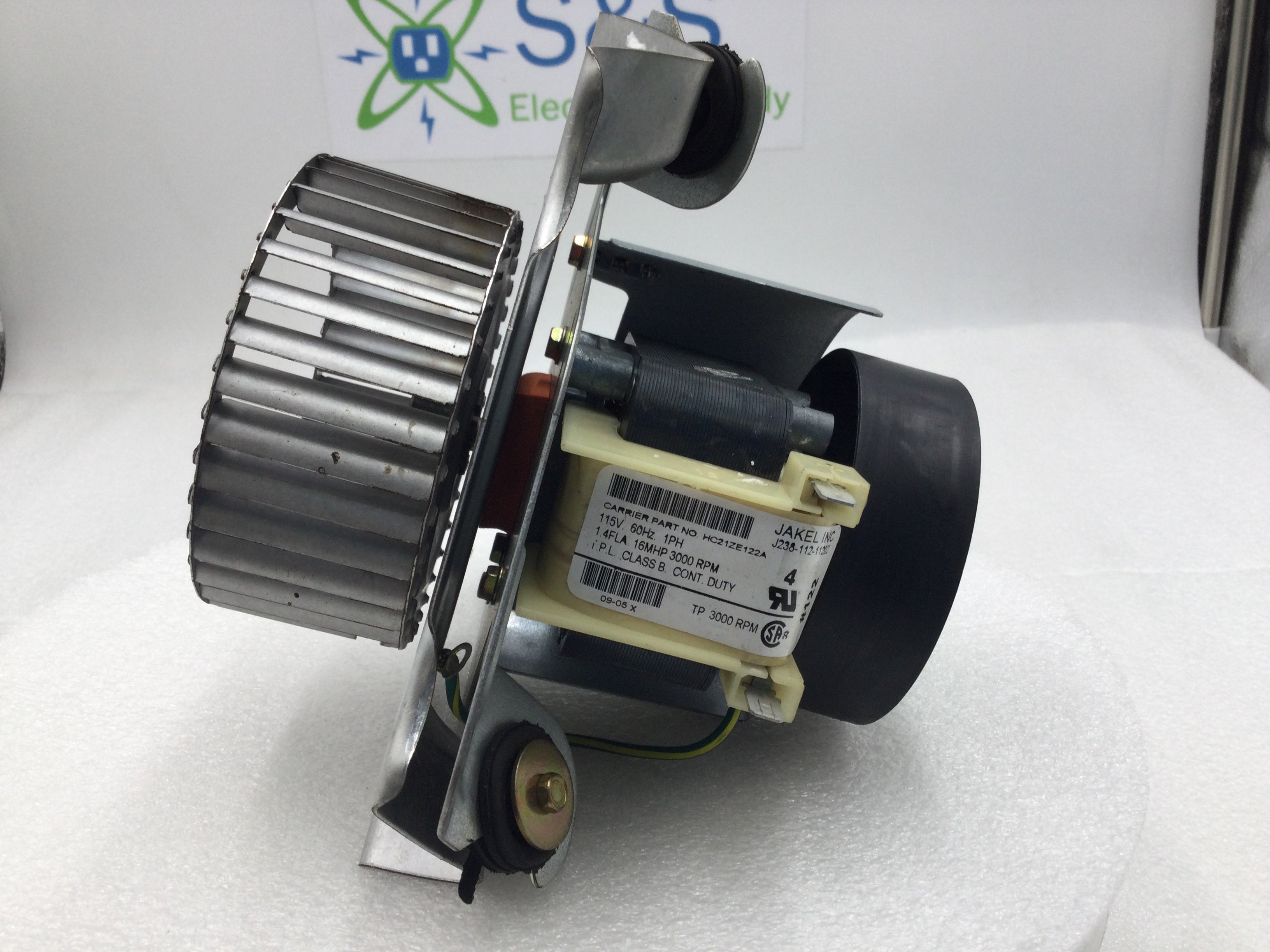 Jakel J238-112-11202 Furnace Draft Inducer/Exhaust Vent Motor