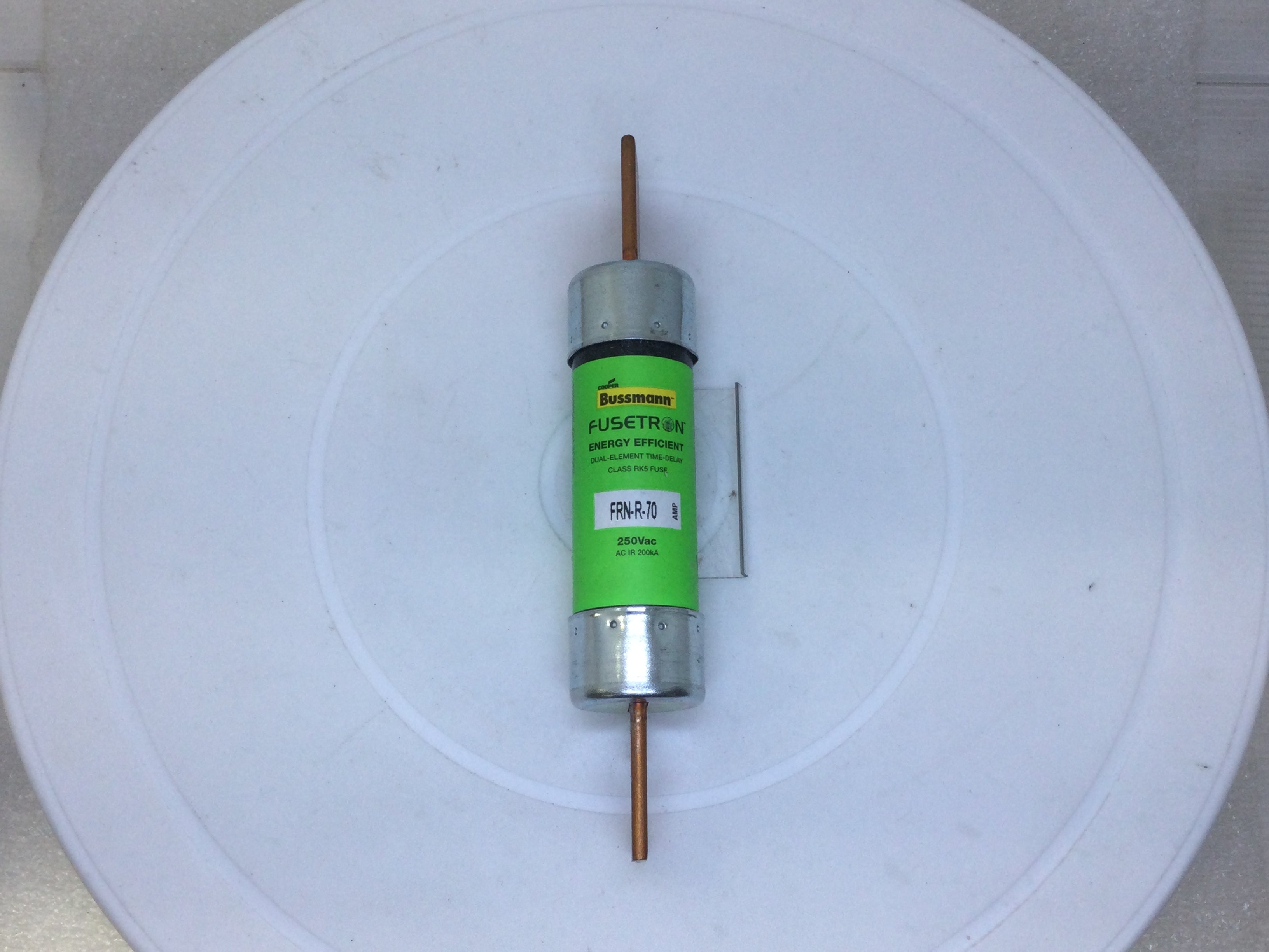 Bussman/Fusetron FRN-R-70 70 Amp 250V Class RK5 Time-Delay Dual Elemen